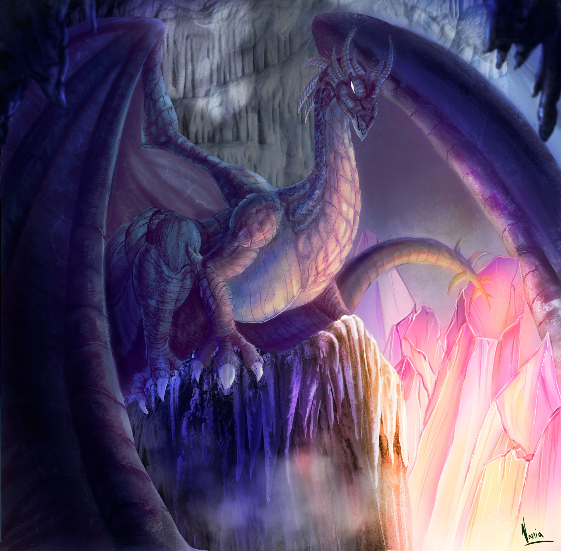 ArtStation - Crystal Dragon