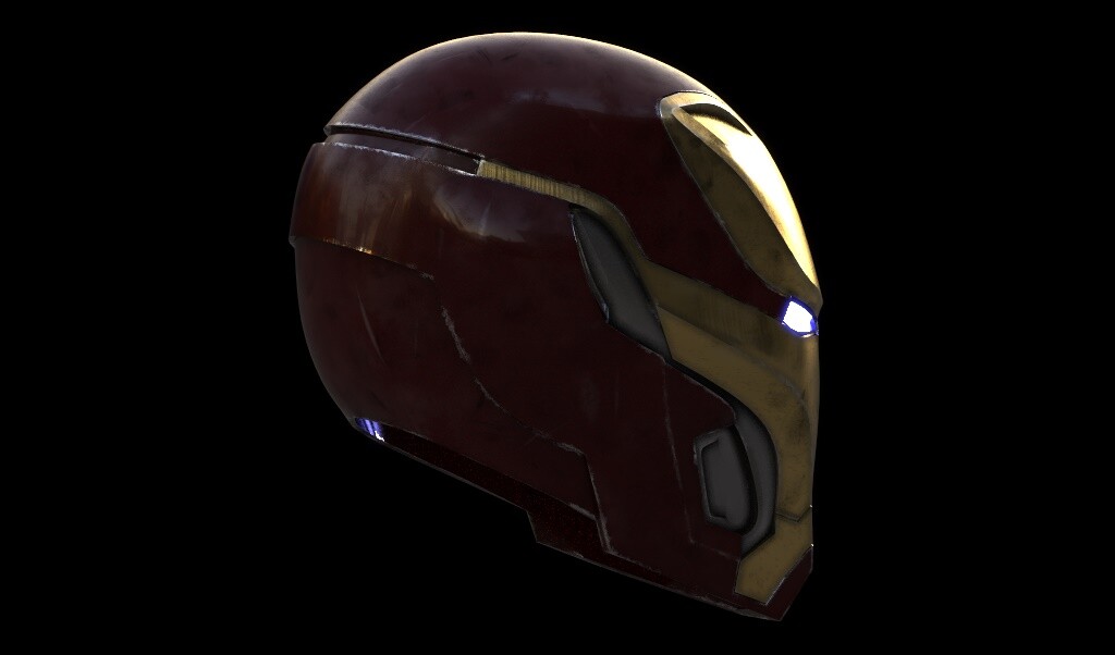 Jackson Omlid - Iron Man Mark 50 Helmet