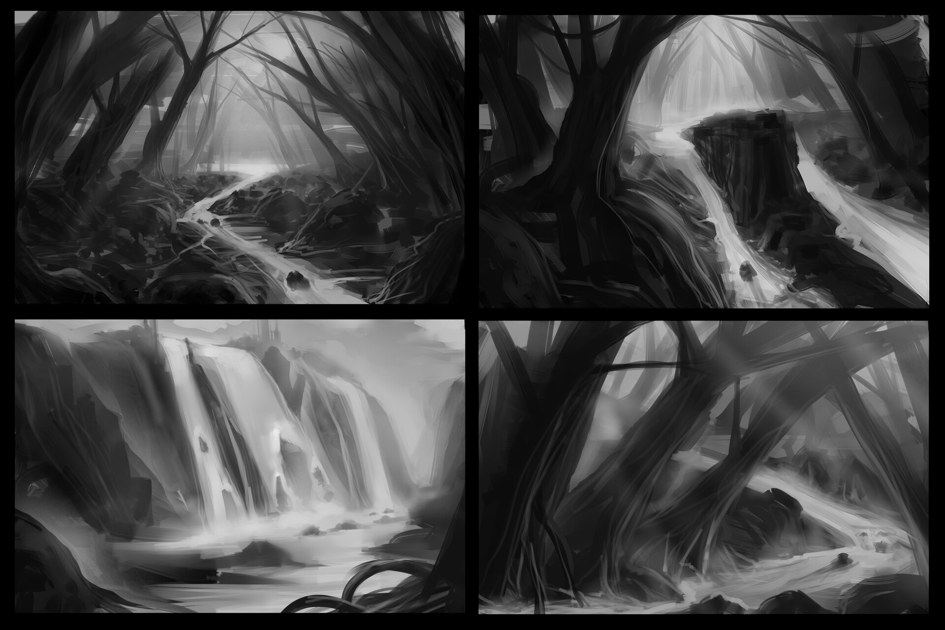 ArtStation - Environment thumbnails