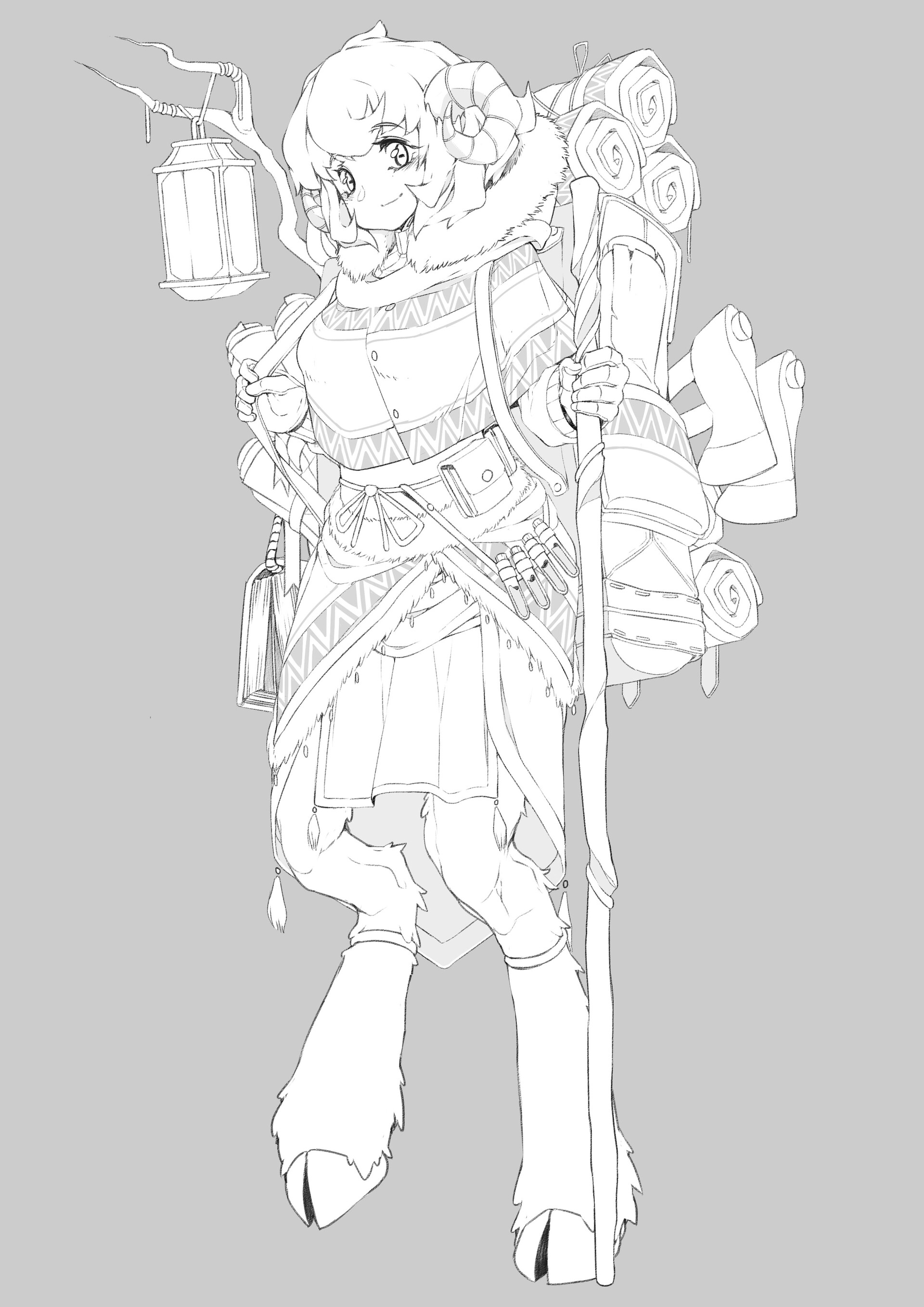 ArtStation - Snow Mountain Peddler