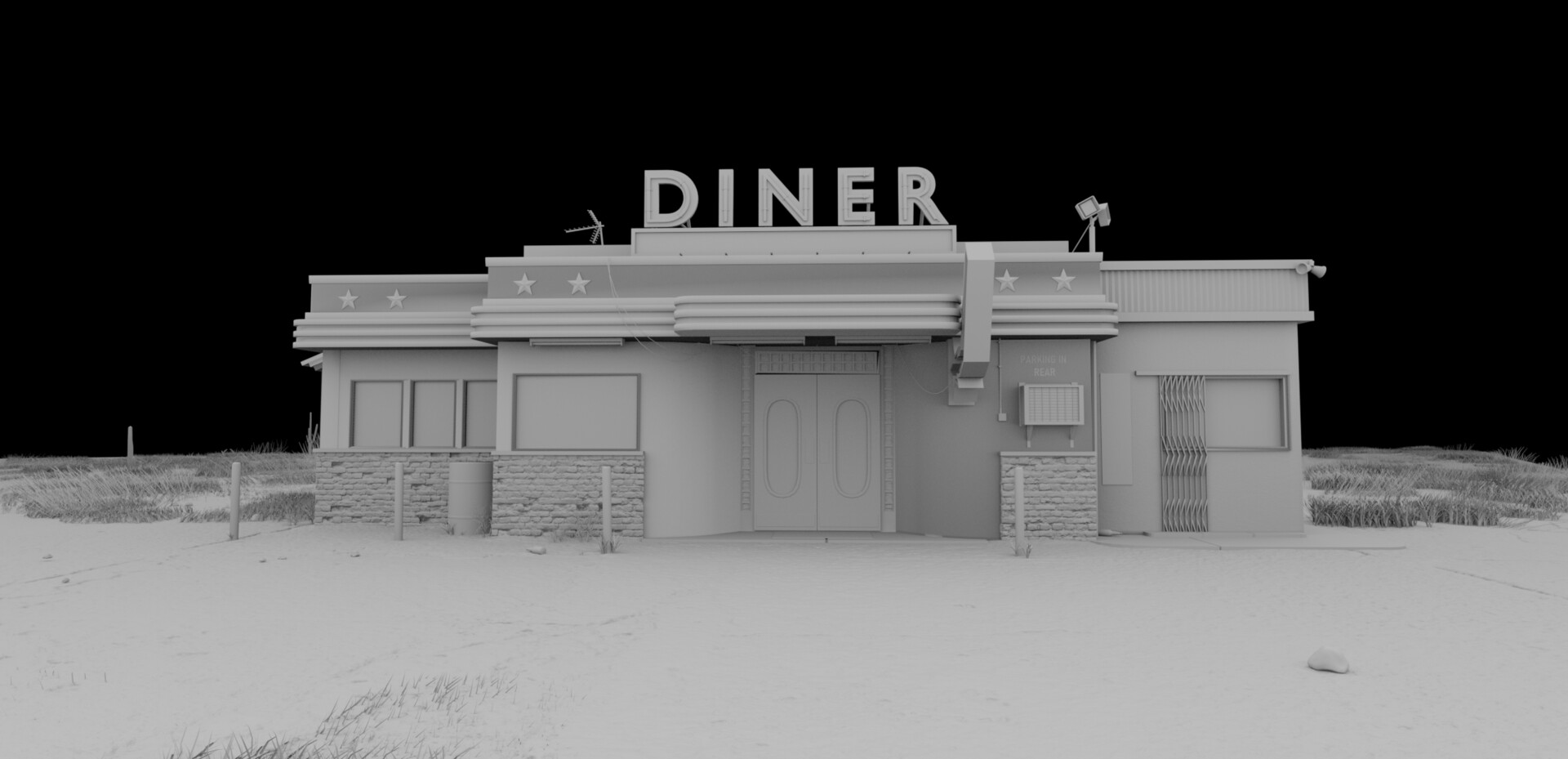 Jazmin Coe - Desert Diner| Liminal Space