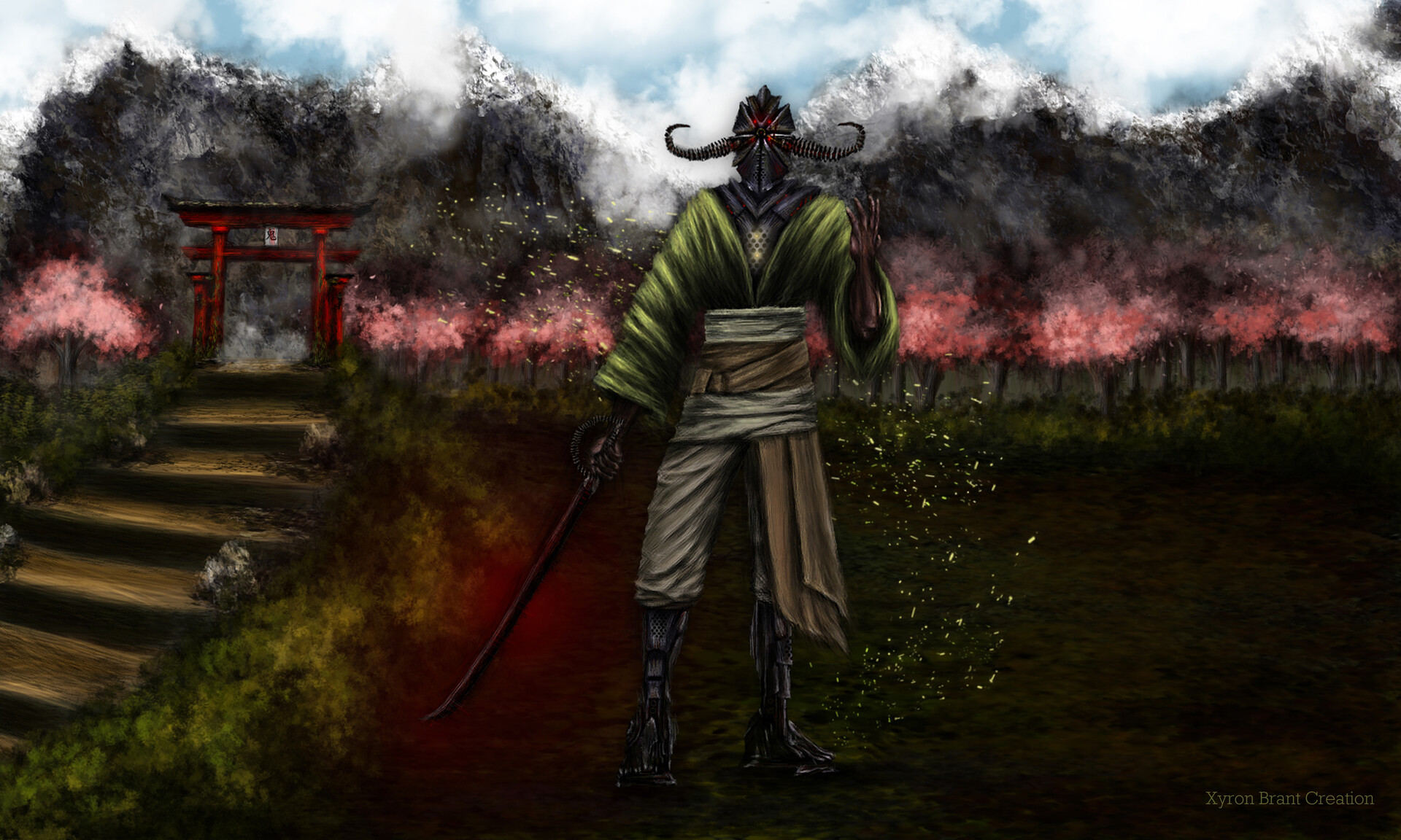 ArtStation - 鬼の仮面