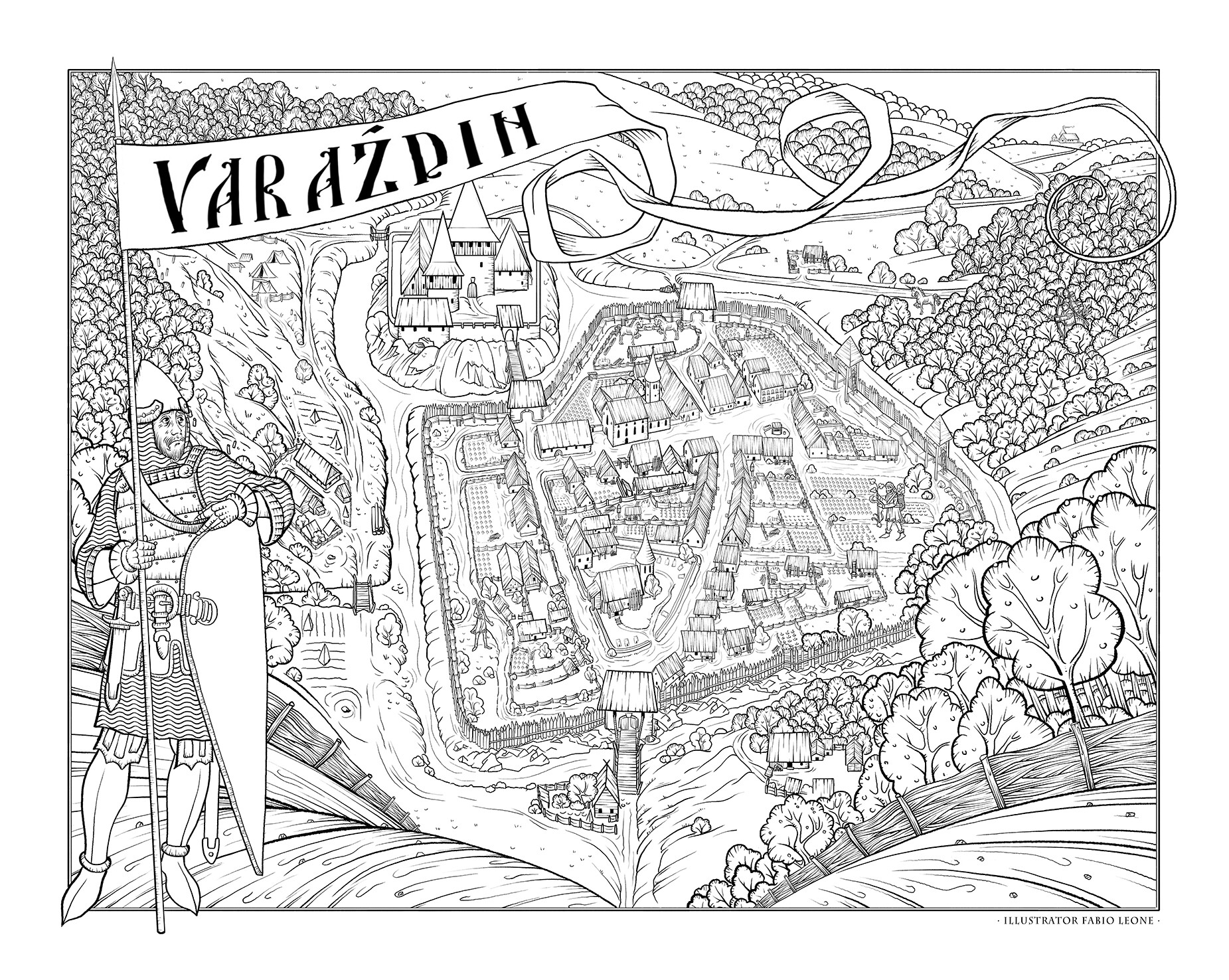 Varazdin Croatia Map