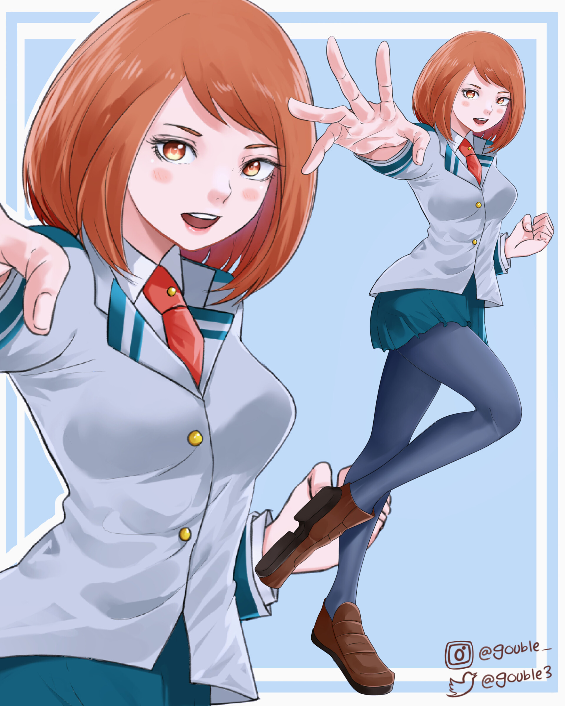ArtStation - Uraraka Ochako