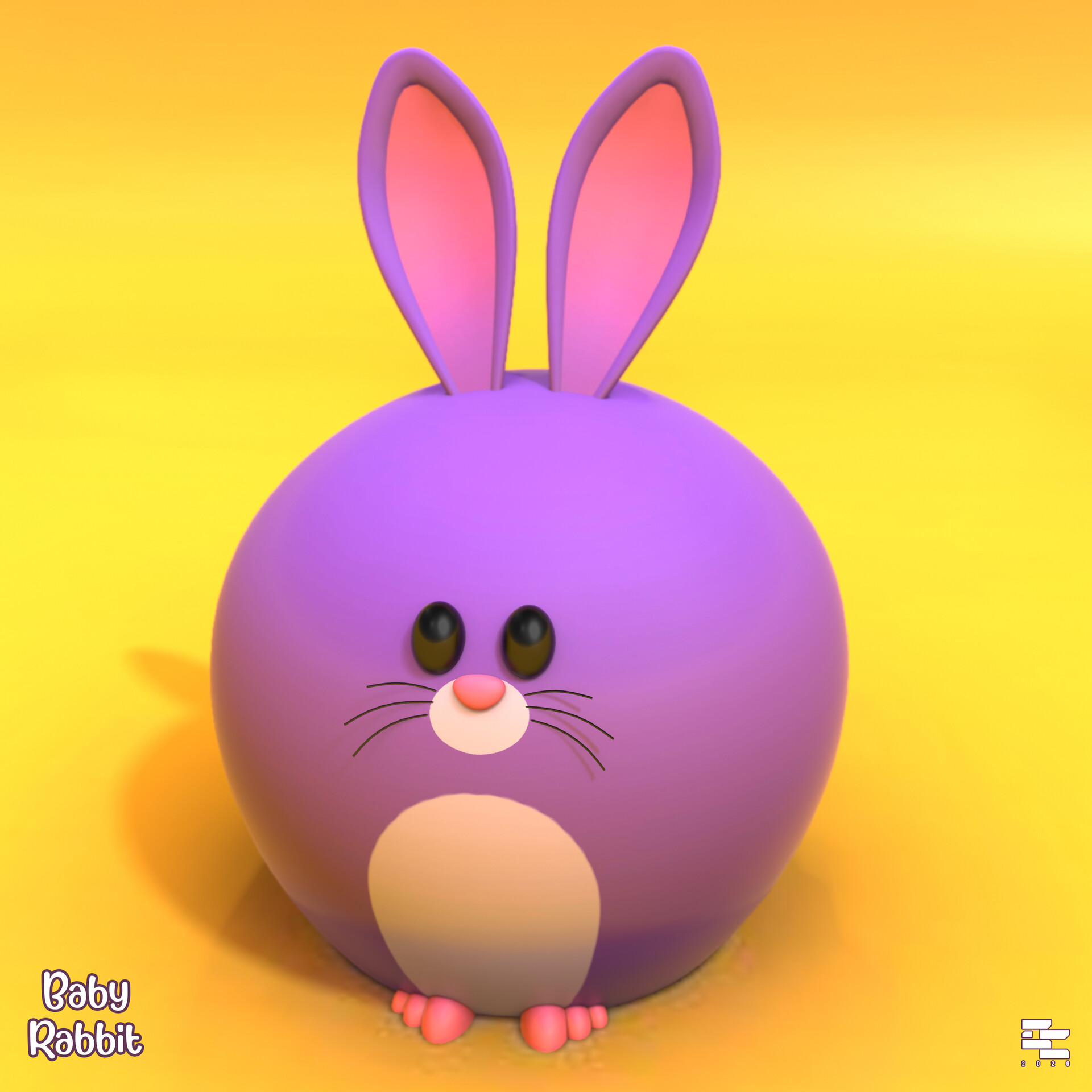 ArtStation - Baby Rabbit