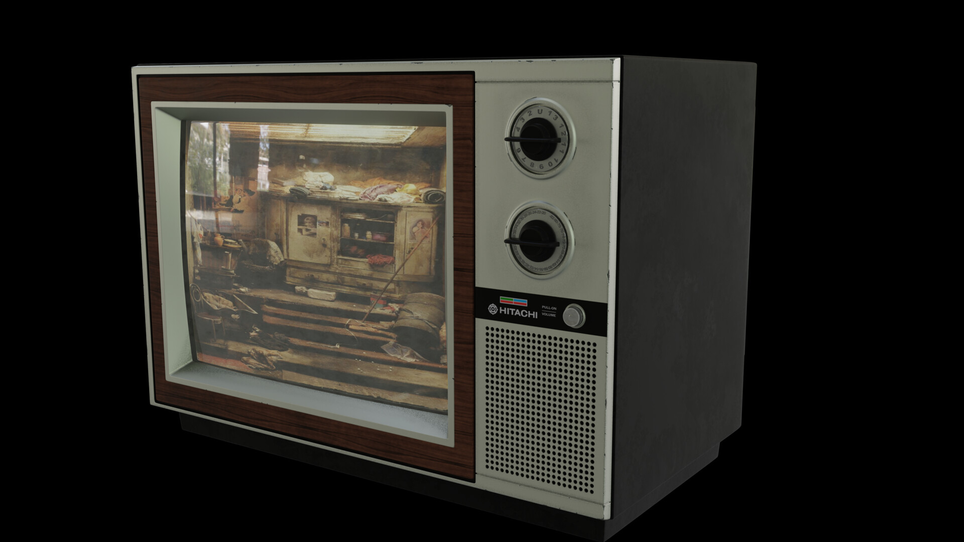 ArtStation - TV Old School