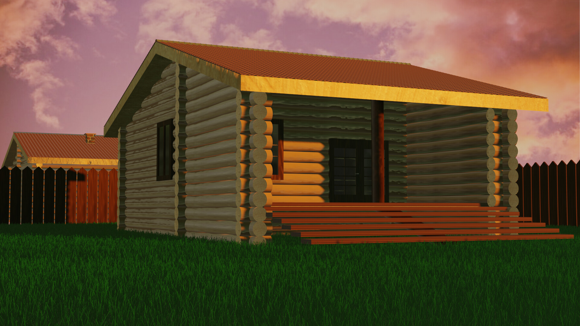 ArtStation - Log House