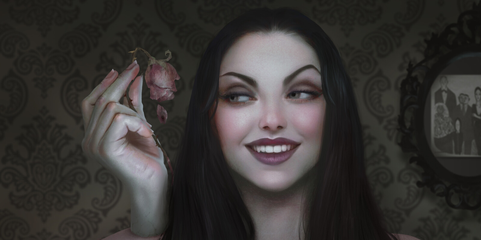 Shikarii - Morticia Addams - Addams Family