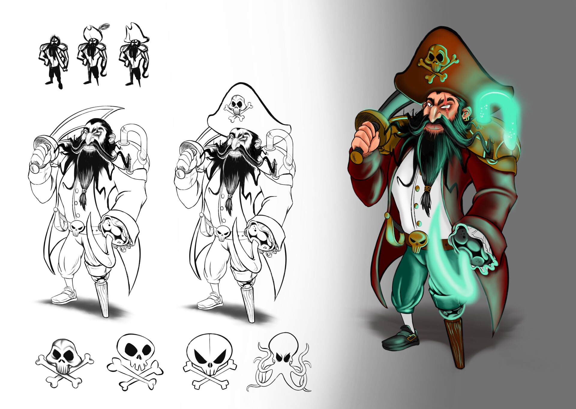 Roderick Pace - Treasure World - concept art