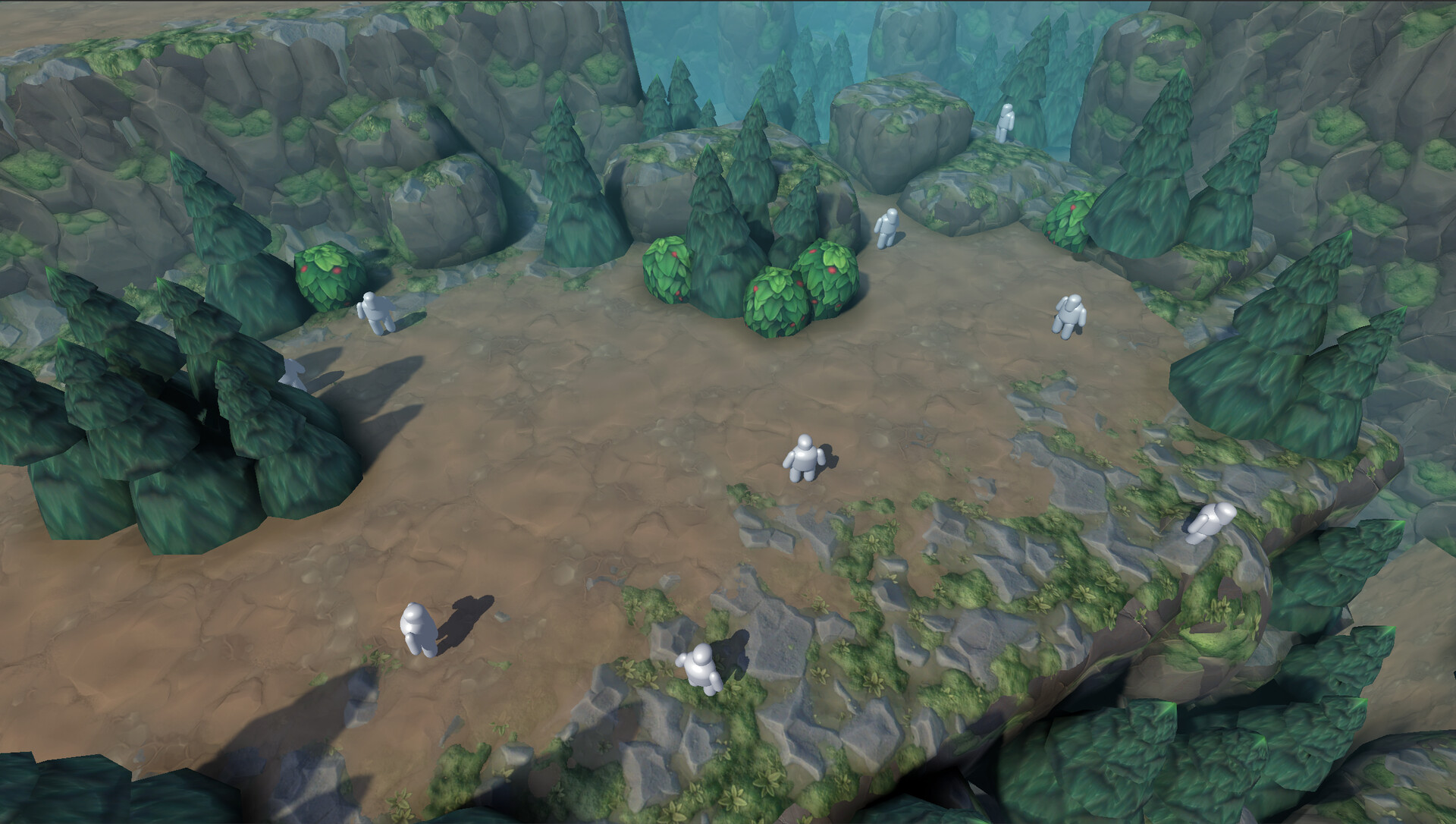 ArtStation - Procedural LowPoly Environment