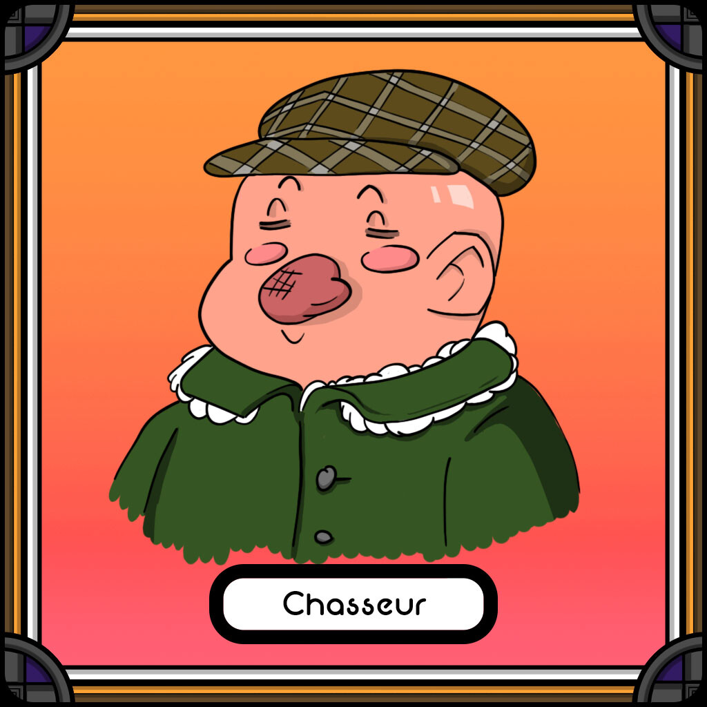 ArtStation - WereWolf Custom Card Game - Hunter