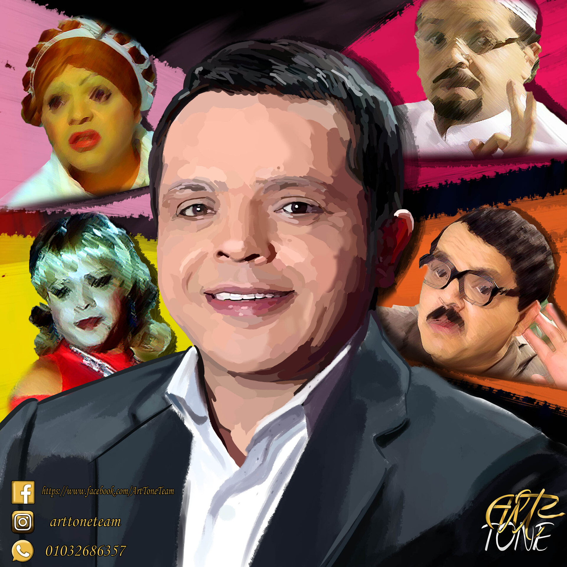 ArtStation - Mohamed Henedy An Egyptian Actor