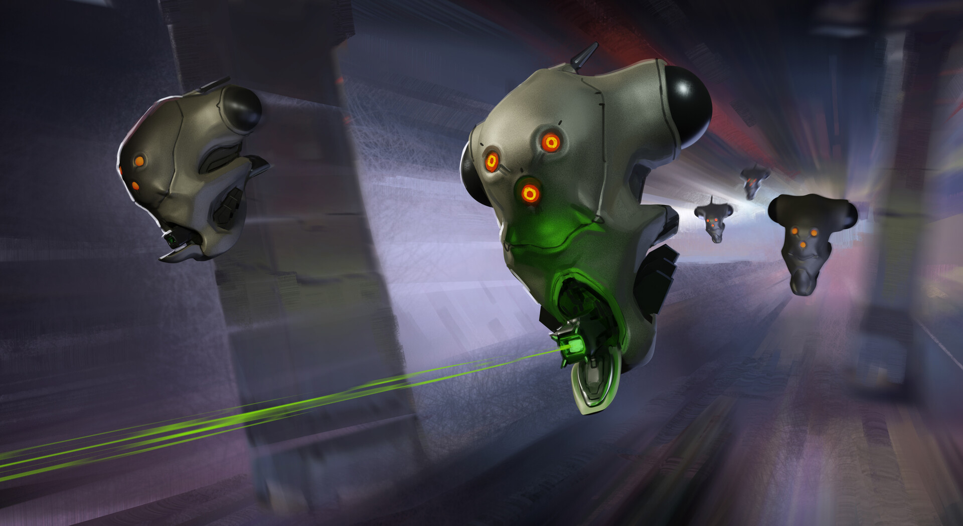 Garrett Post - Pfhor Defense Drone