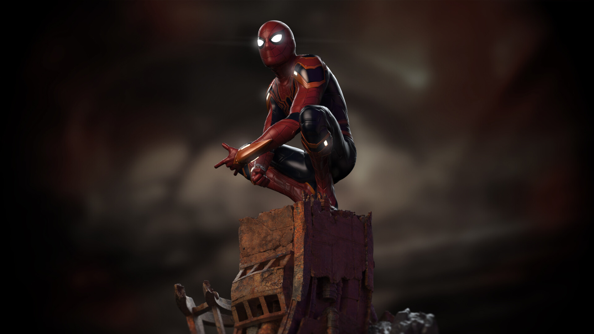 ArtStation - Spider-man. Infinity War