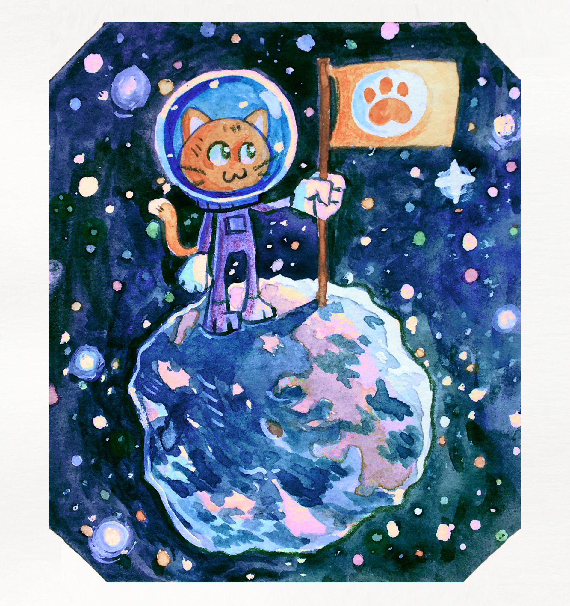 ArtStation - Asteroid Cat