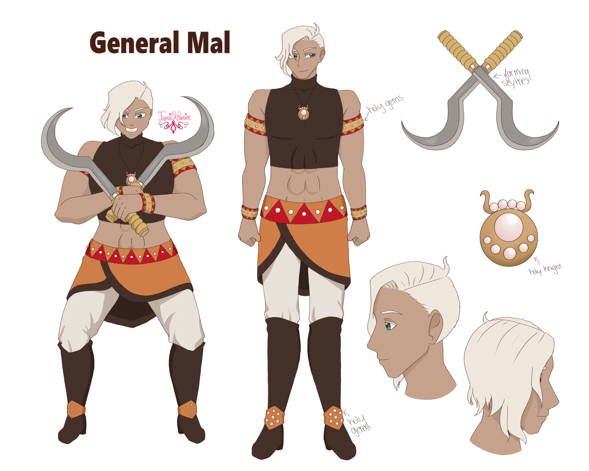 ArtStation - General Mal Reference