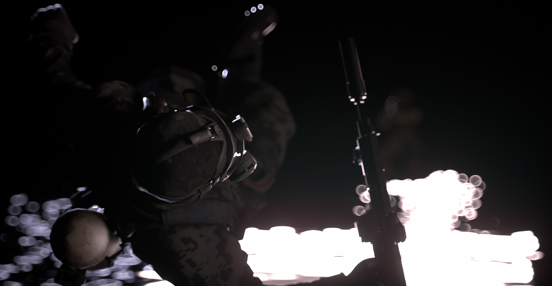 ArtStation - StrangerThings x Call Of Duty - Void Scene WIP