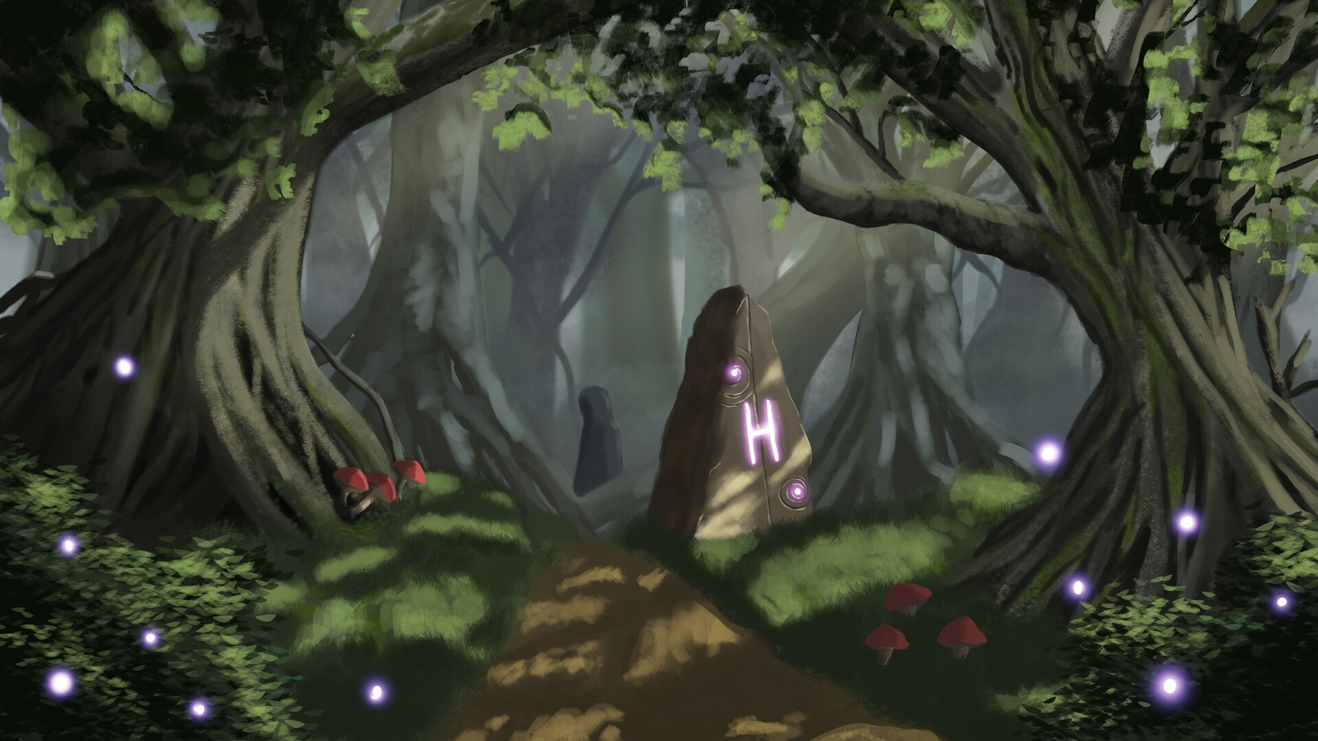 ArtStation - “Garden of shadows”