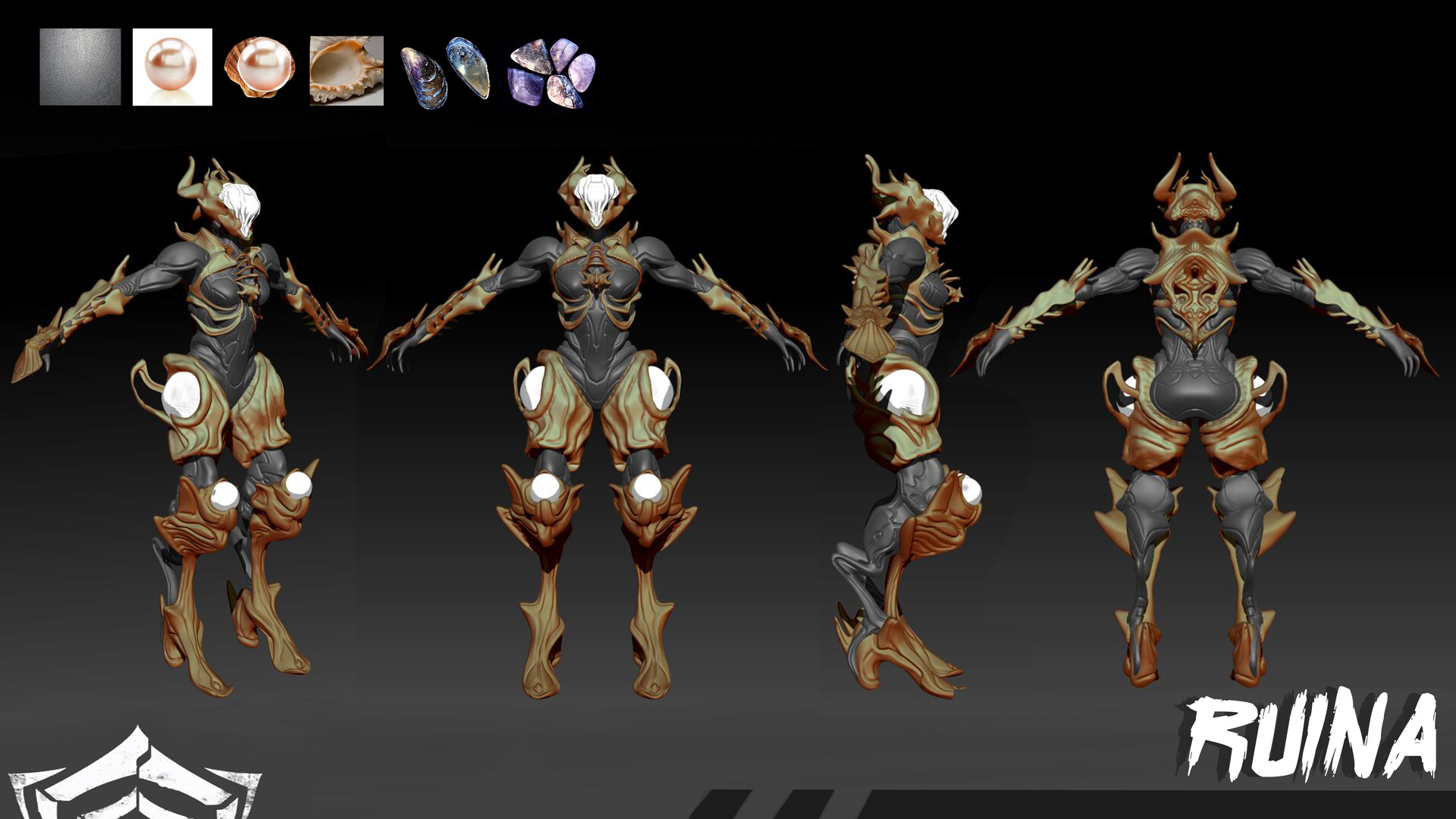 Andy Maldonado - Warframe Inspired Design : Ruina