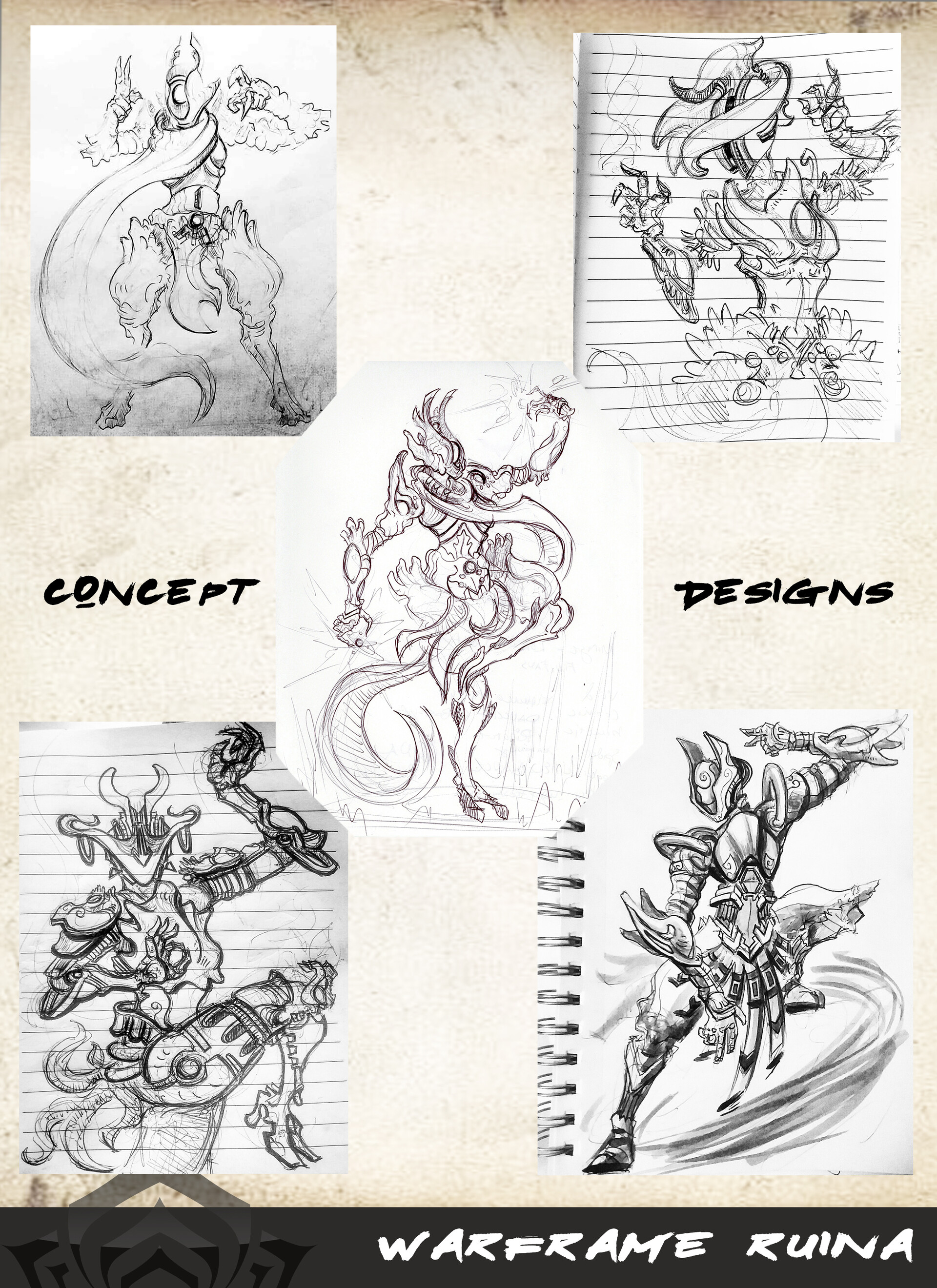 Andy Maldonado - Warframe Inspired Design : Ruina