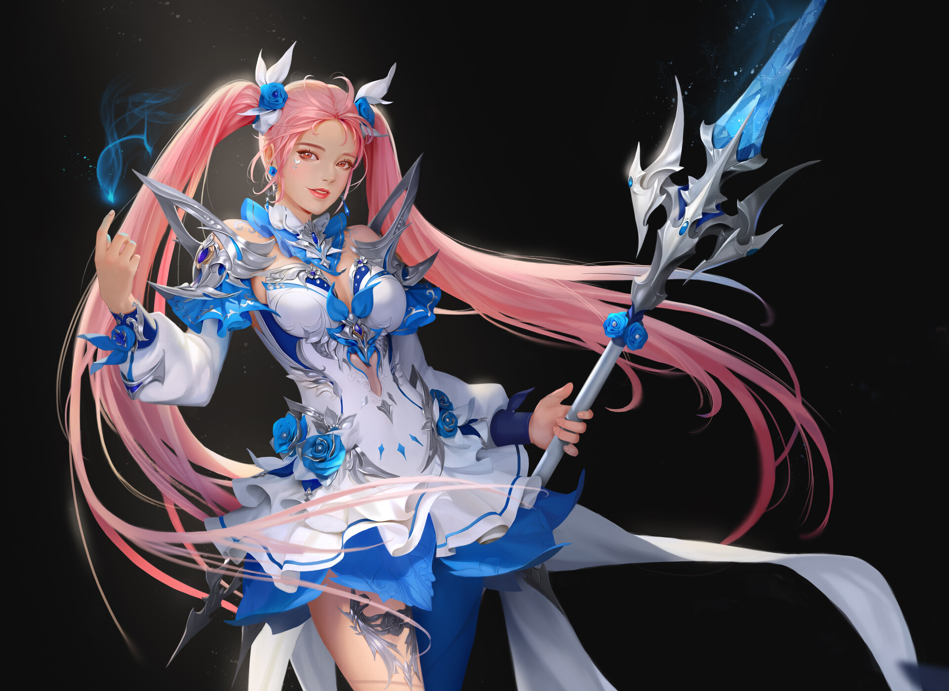 ArtStation - Magician (Blue Rose) Concept Design