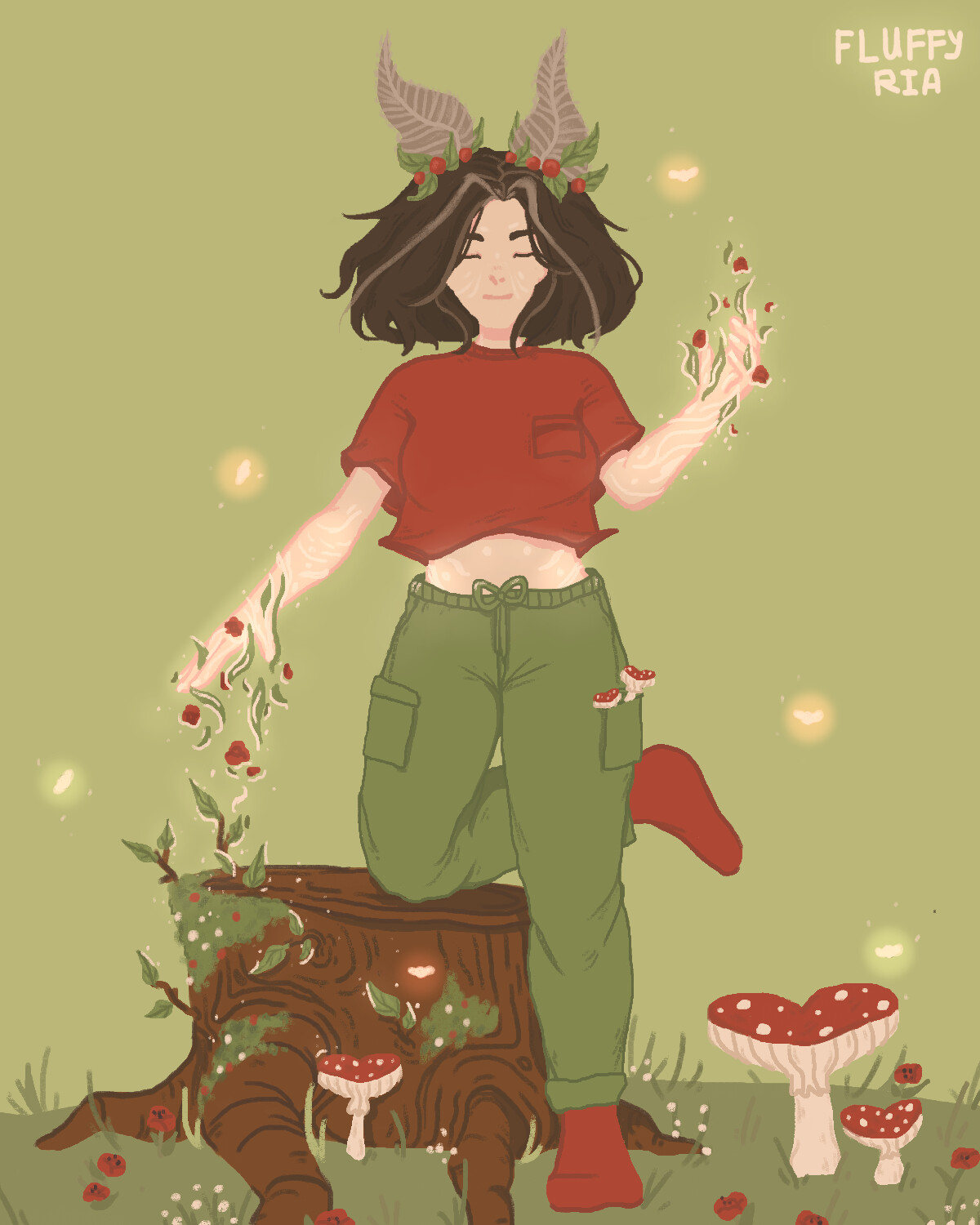 ArtStation - Me as "mole-druid"