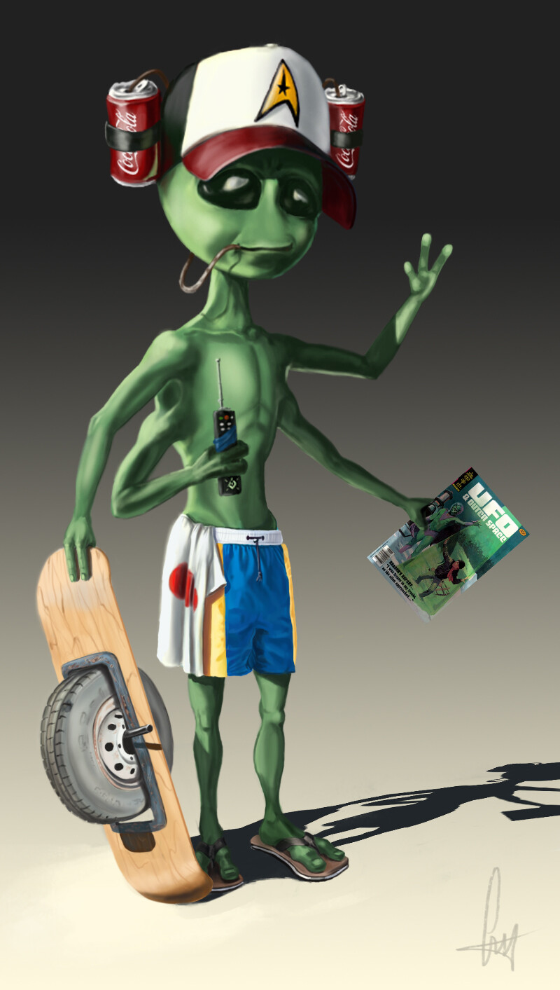 ArtStation - Little Alien