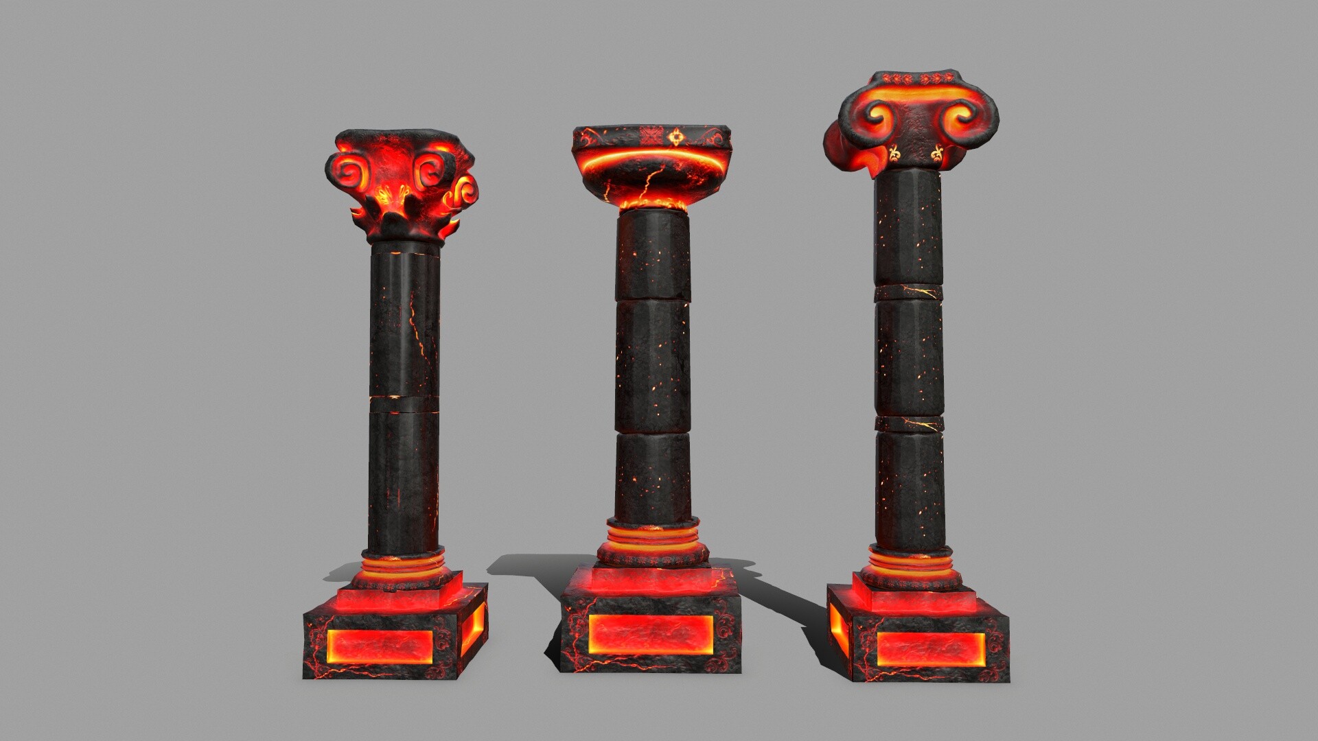 ArtStation - Pillar Set