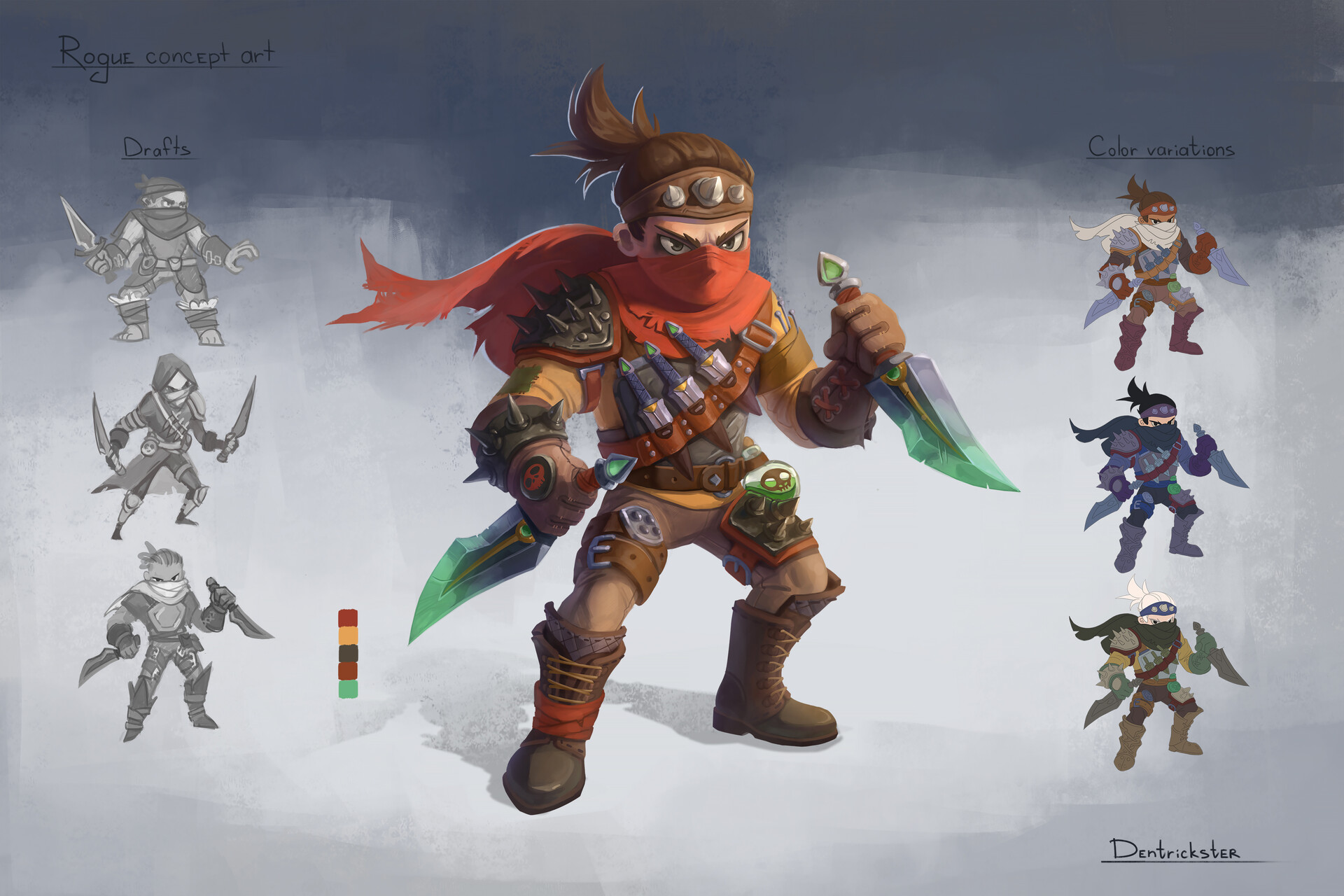 ArtStation - Rogue concept art