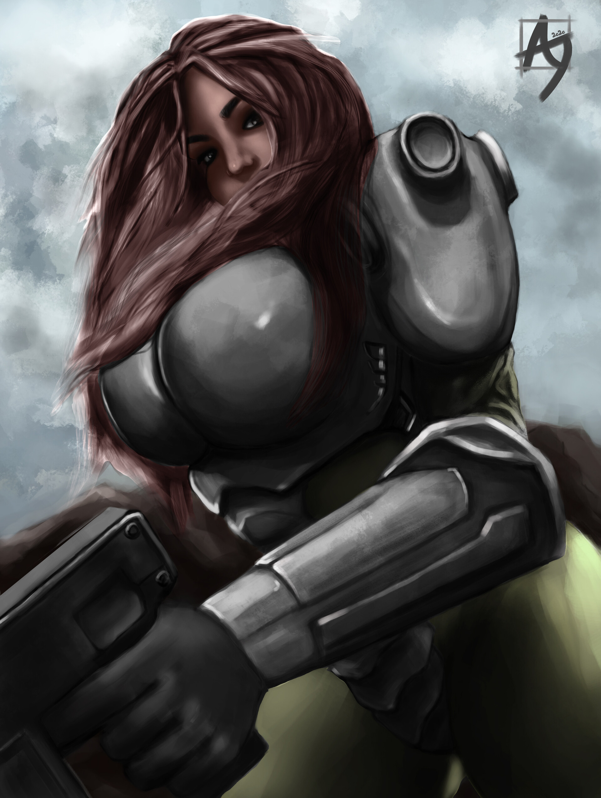 ArtStation - Layla portrait