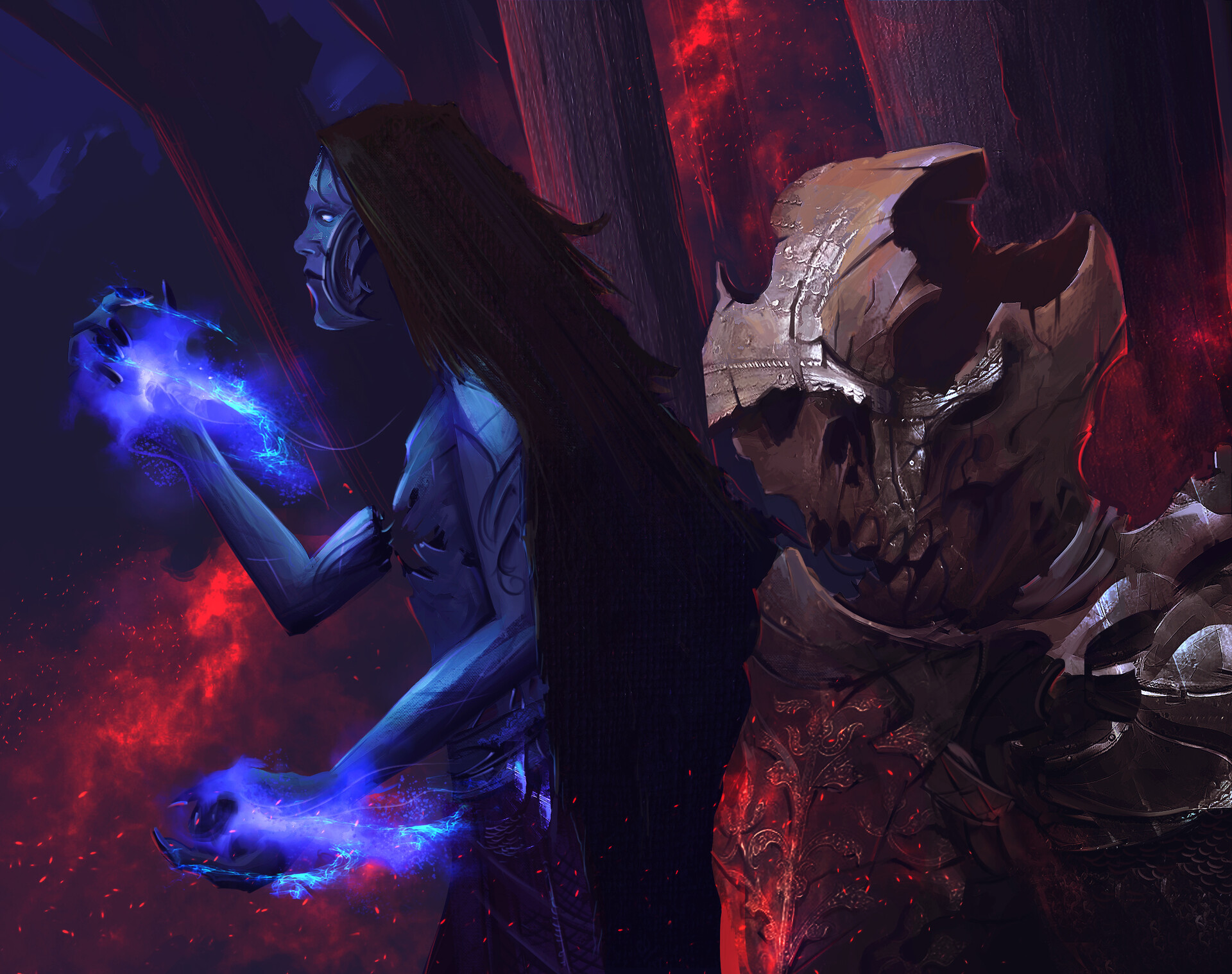 ArtStation - Mythic Battle.