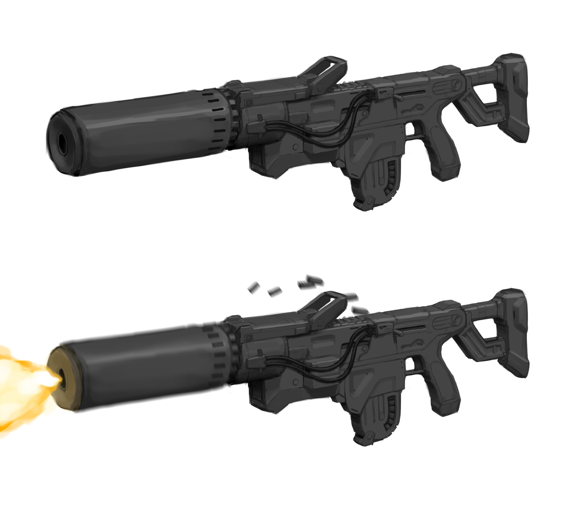 ArtStation - Quick Gun Concept