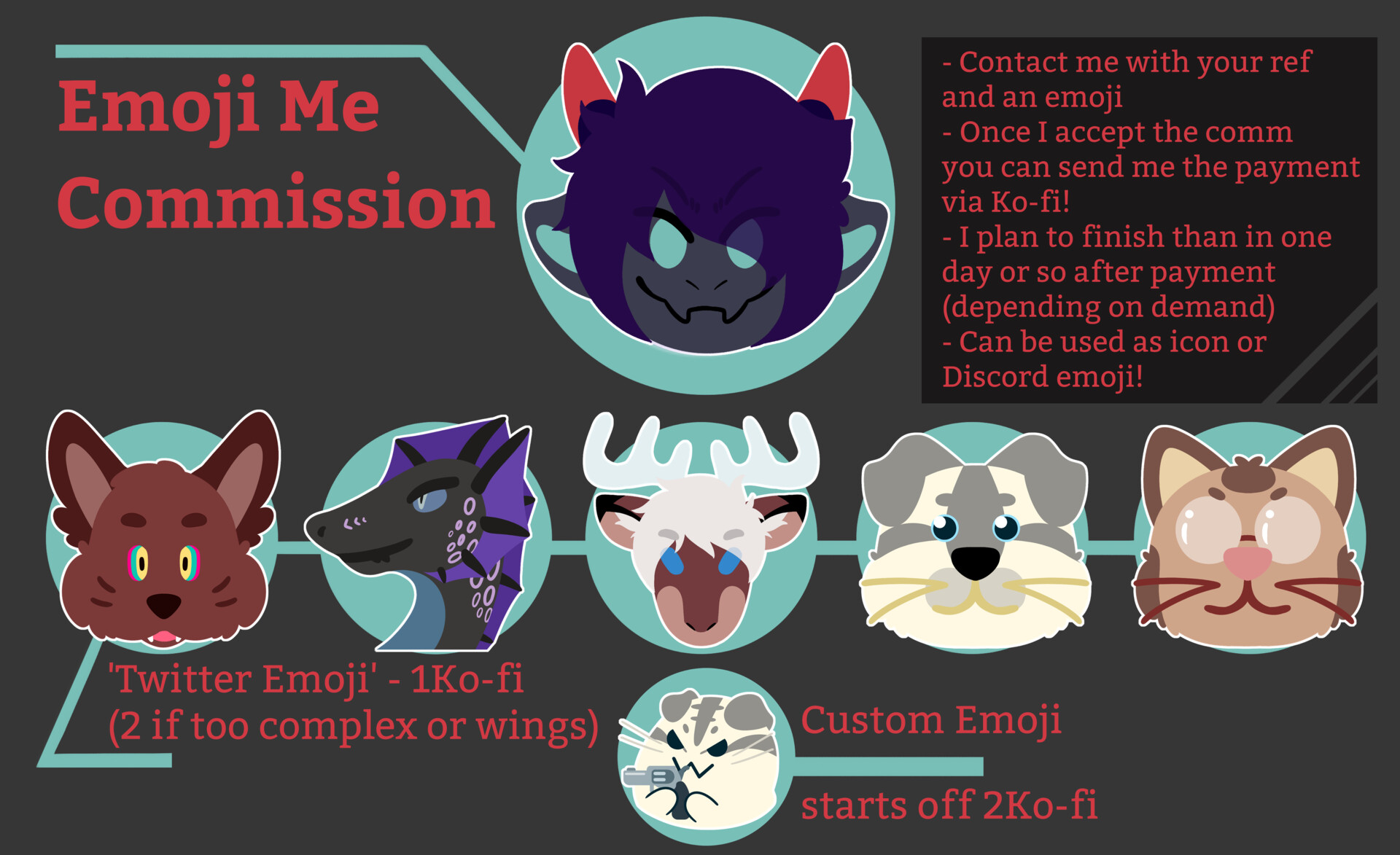 ArtStation - "Emoji Me" Commission