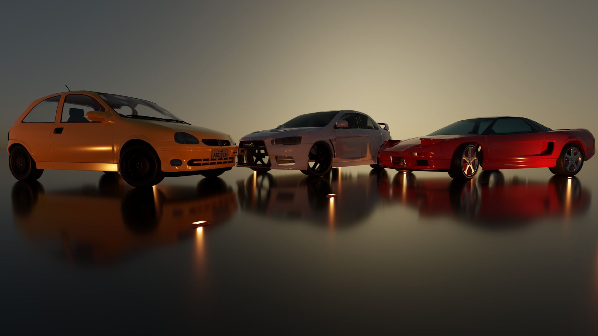 ArtStation - Carros 3D
