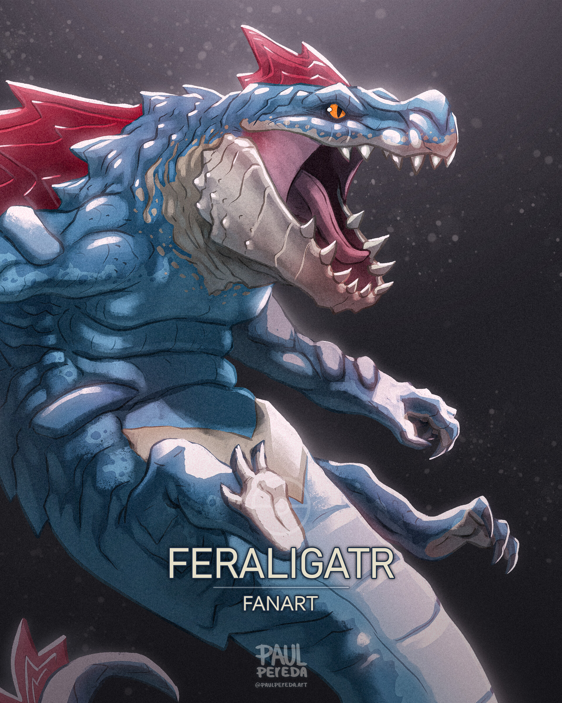 ArtStation - Feraligatr Fanart