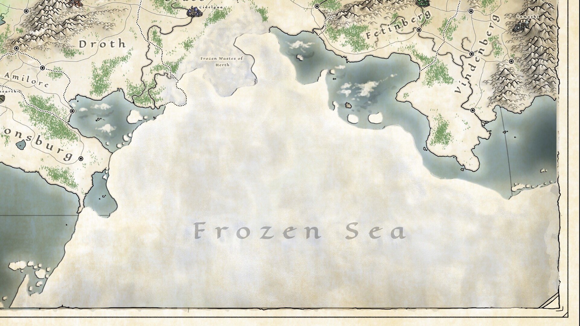 James Nalepa - Another fantasy map commission