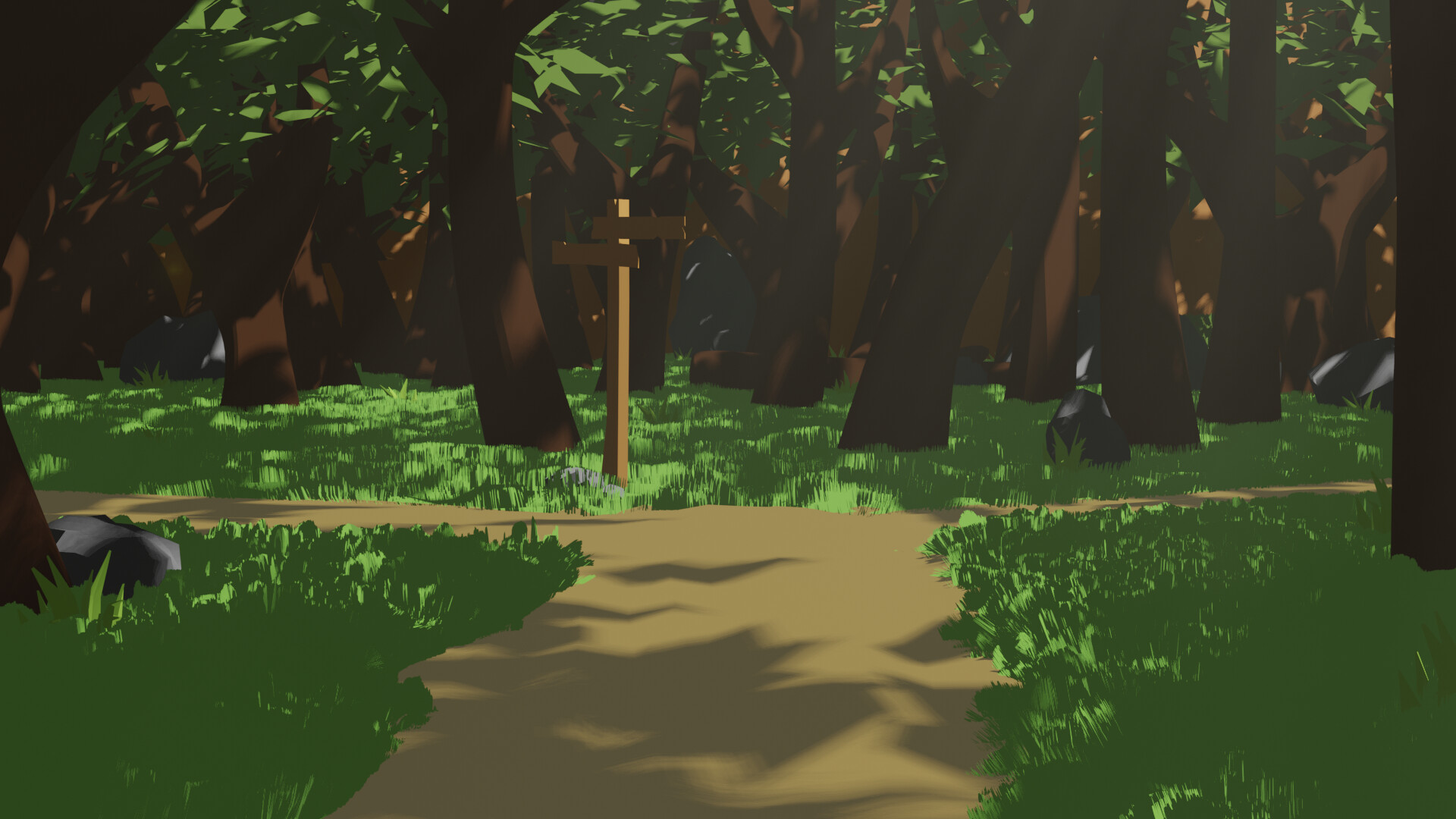 ArtStation - Forest Path