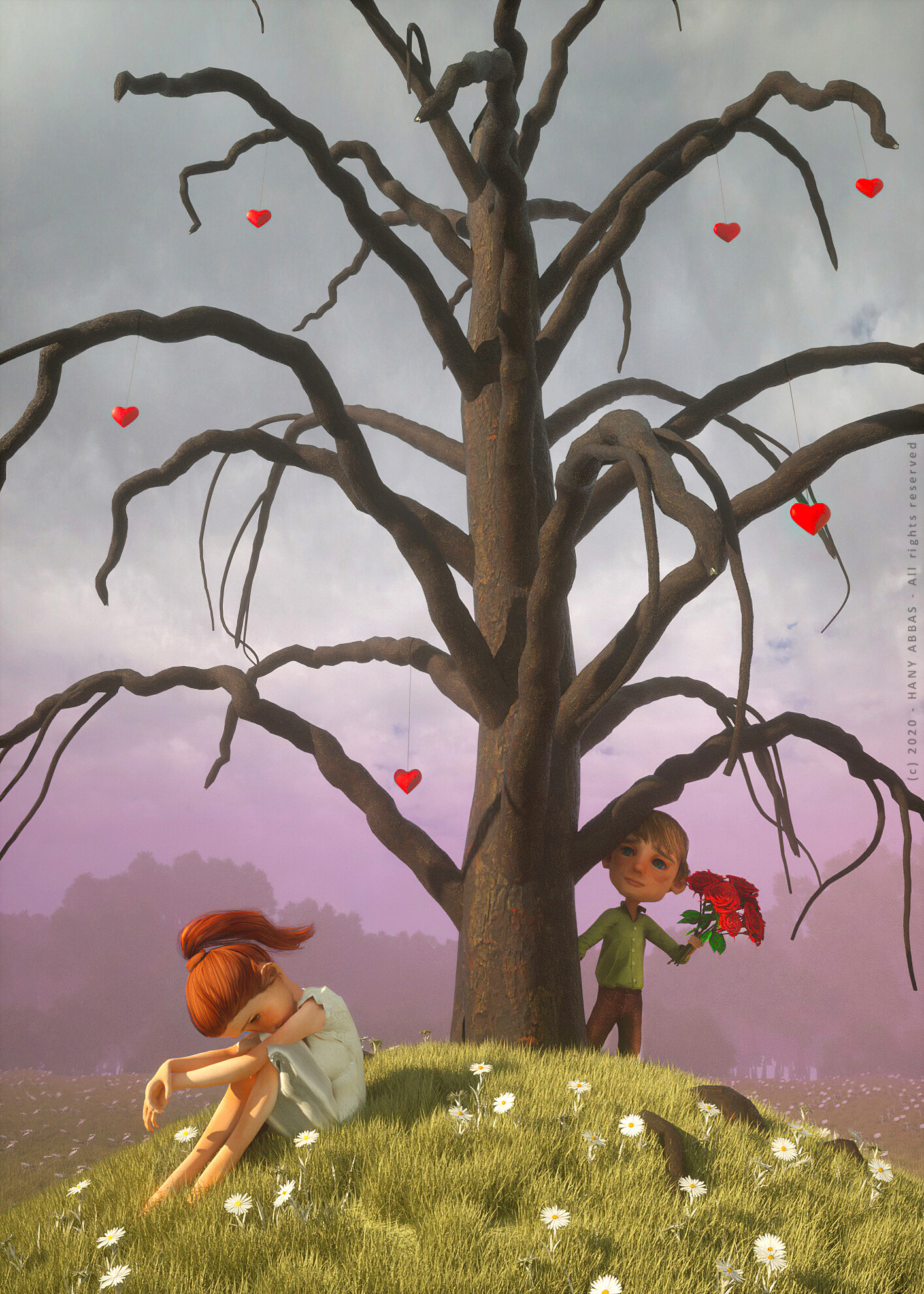 ArtStation - Love Tree