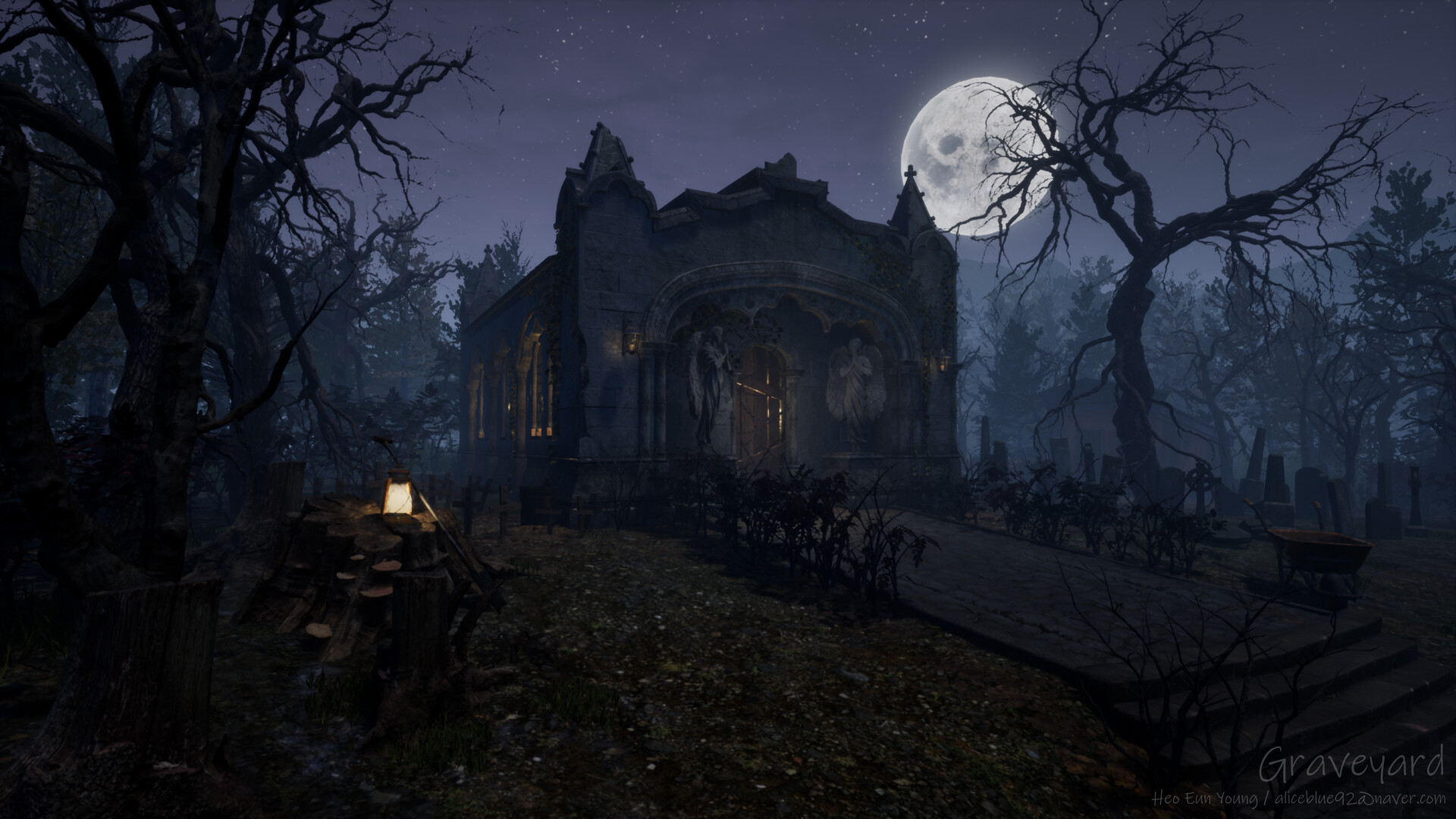 ArtStation - Graveyard_Develop