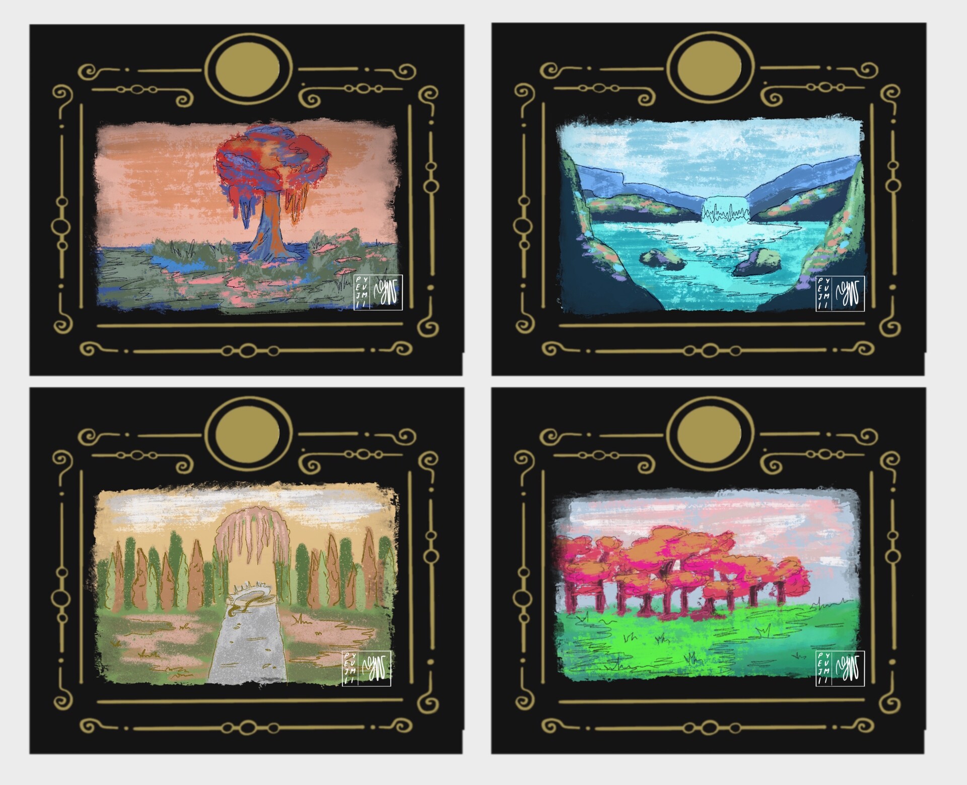 ArtStation - Game Level Concept Art