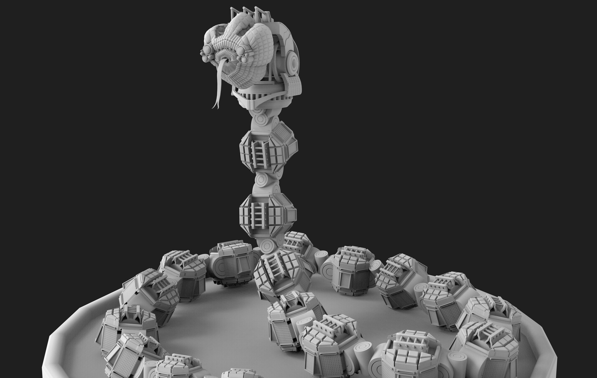 Aakriti Singh - Sci-fi snake