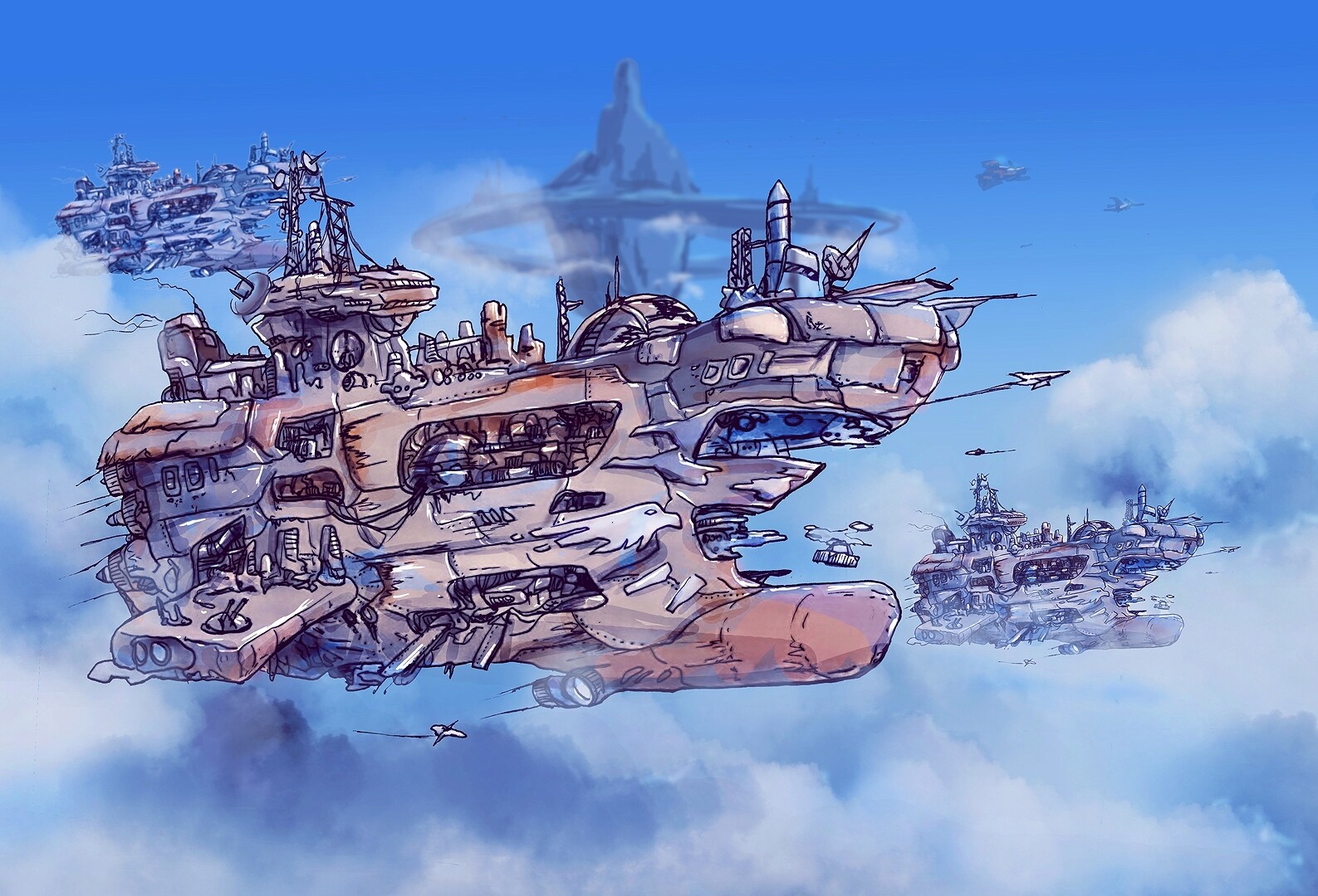 ArtStation - Hovership Formation