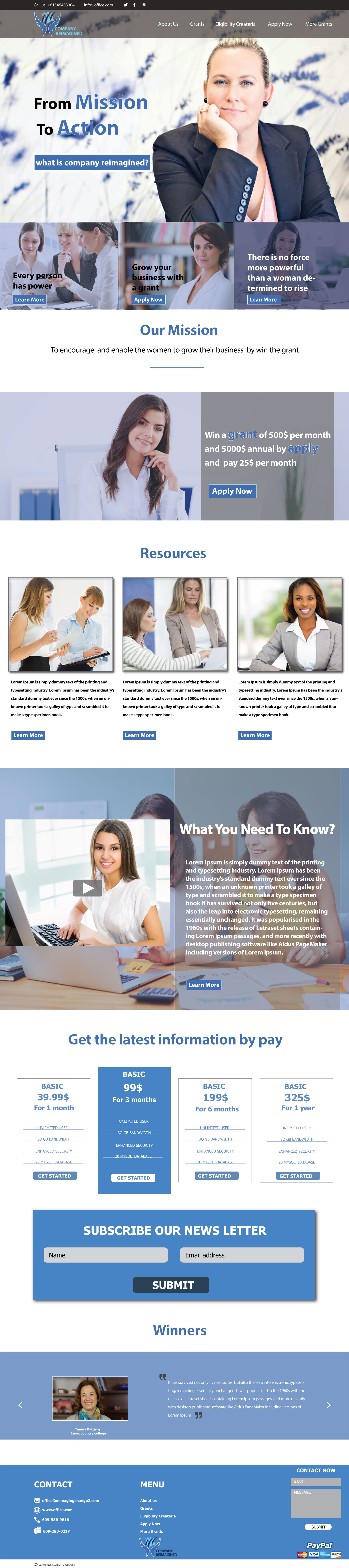 ArtStation - website design