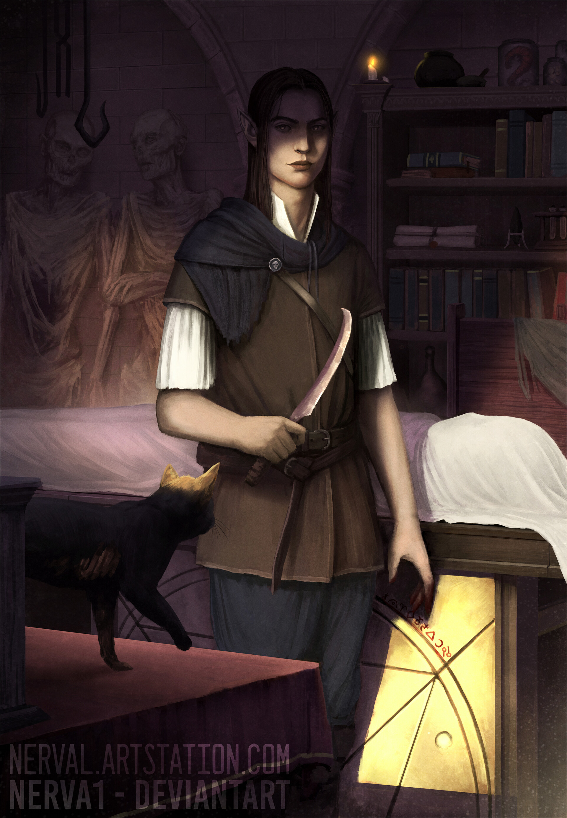 ArtStation - Apprentice Necromancer