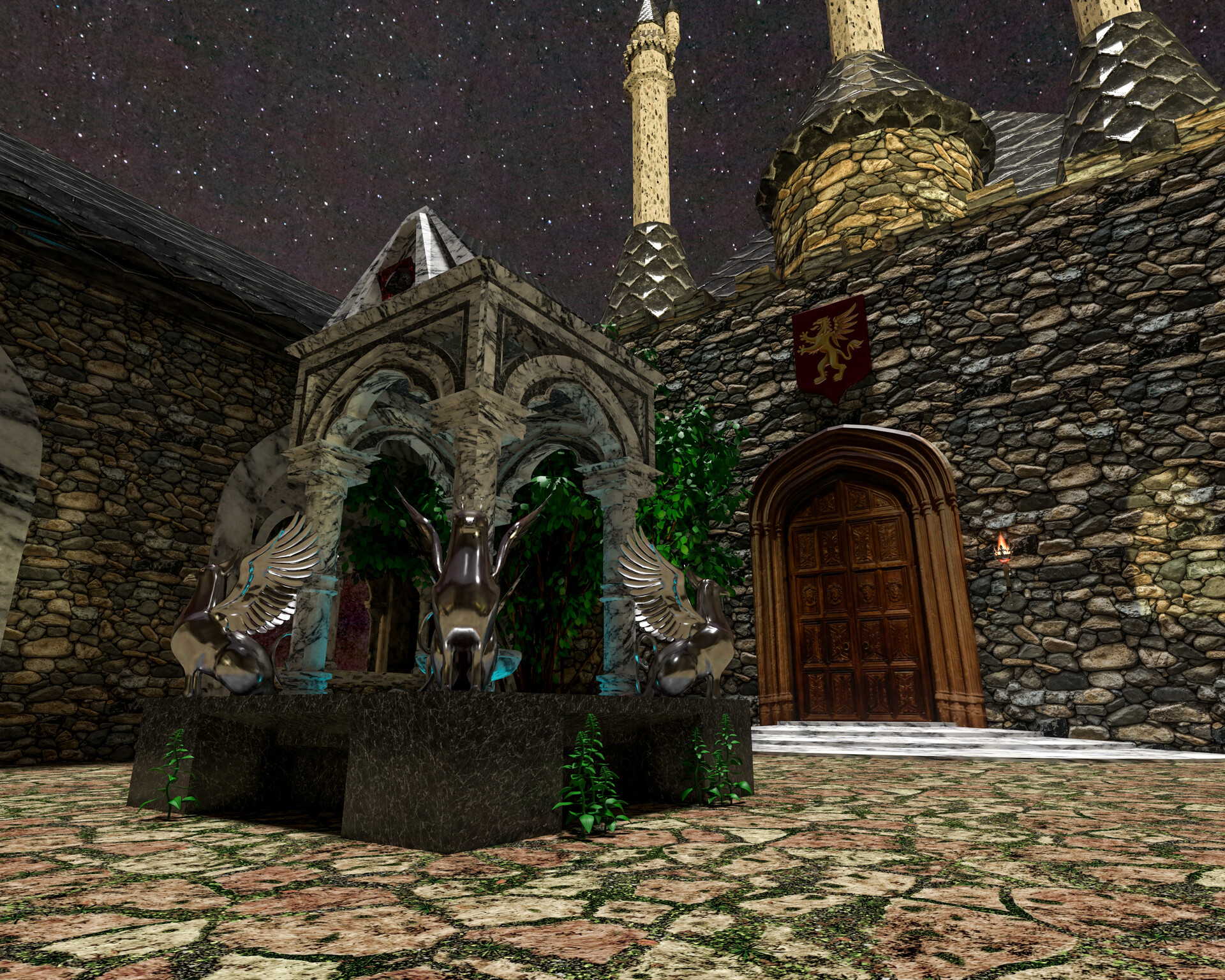 ArtStation - Castello del Grifone / Castle of the Griffin