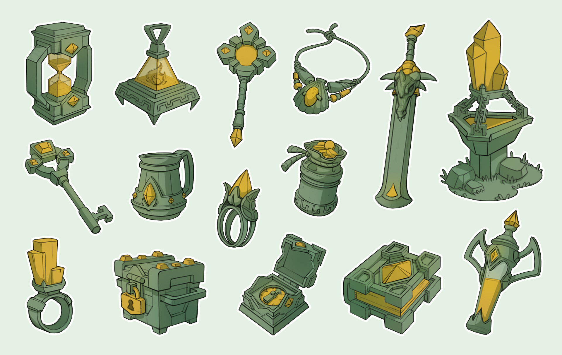 ArtStation - Props sketches