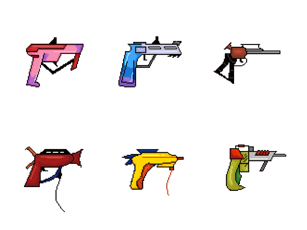 ArtStation - Guns