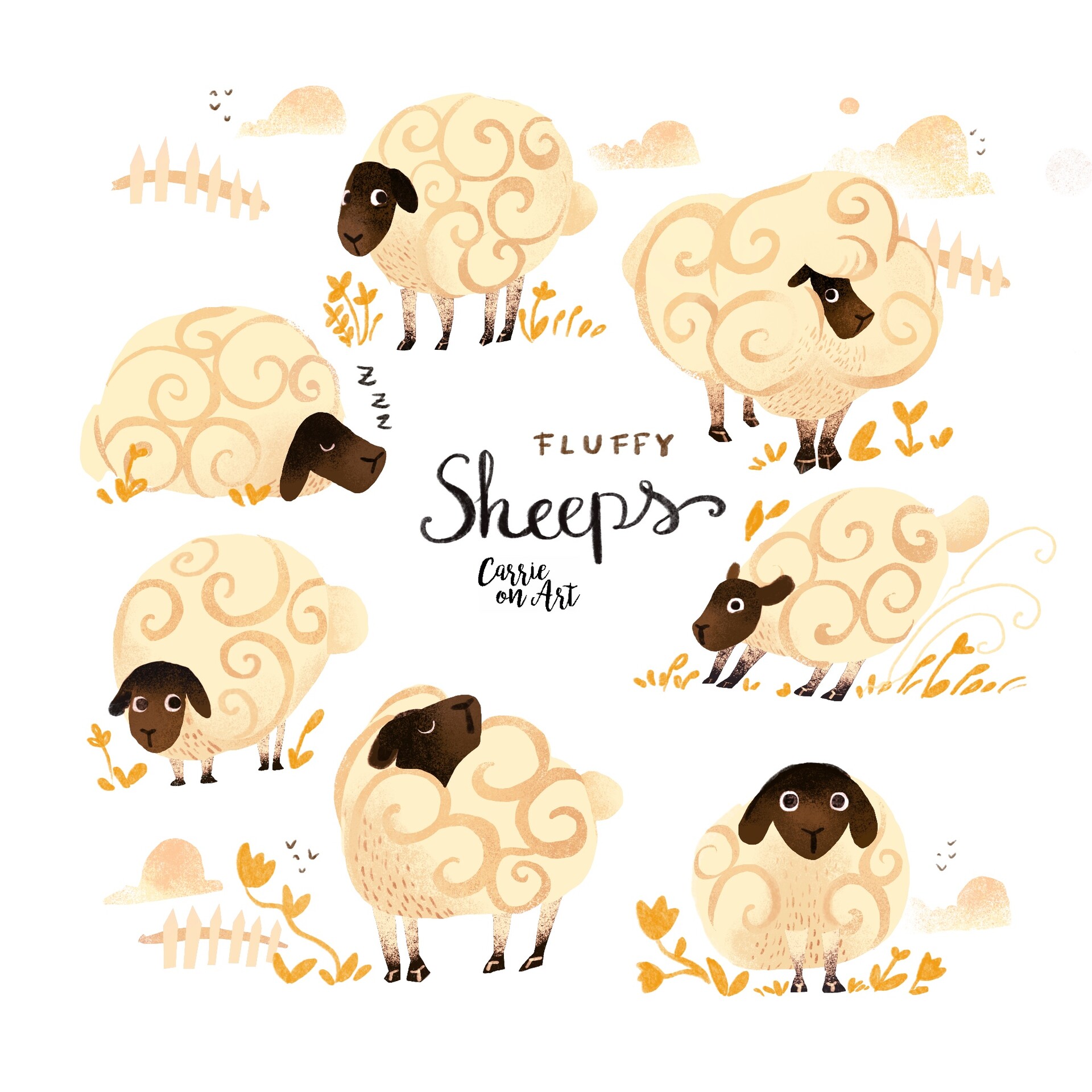 ArtStation - Sheeps