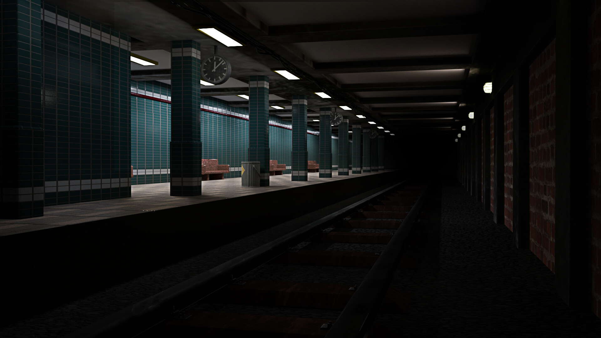 ArtStation - Metro station