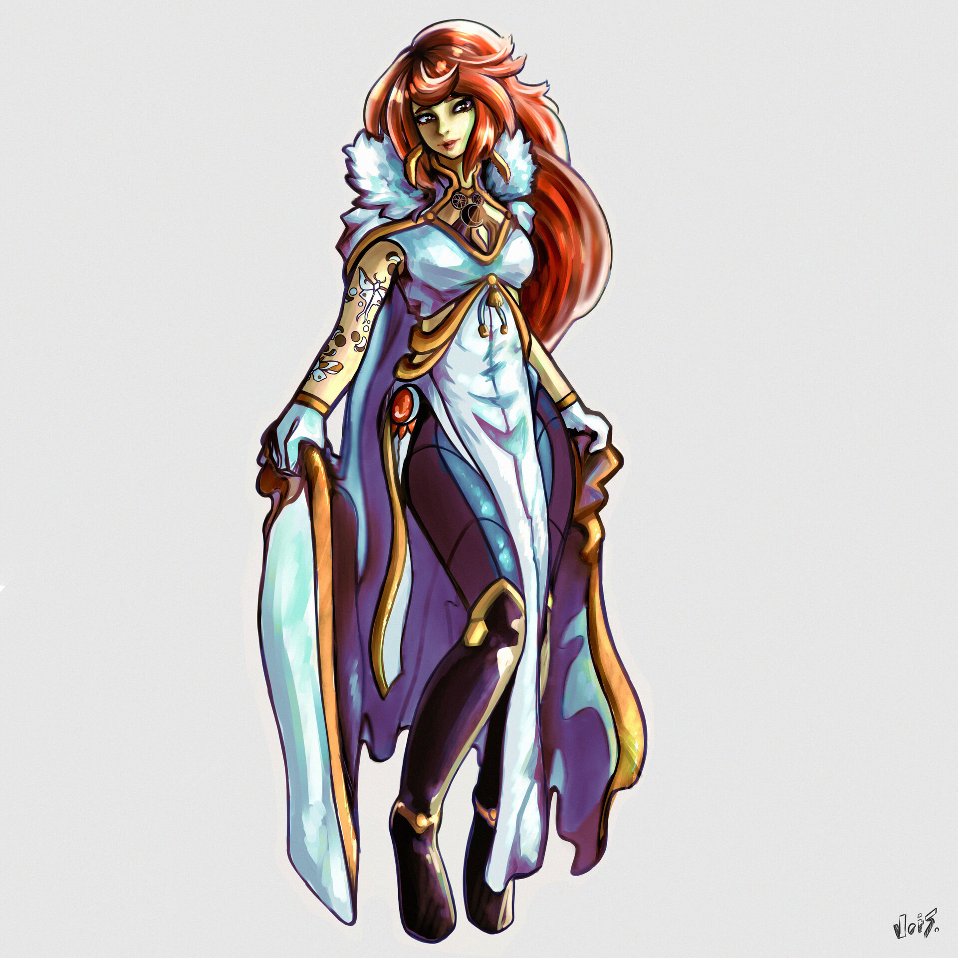 ArtStation - Lyra, the Soul Reader